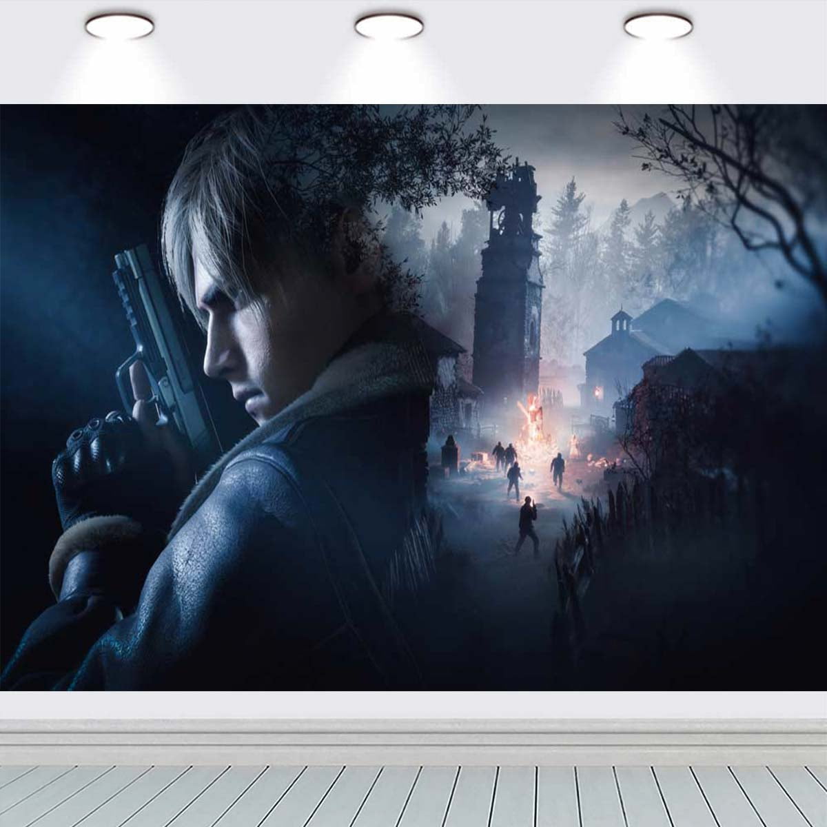 The Resident Evil Backdrop school Taspestry Wall Decor Banner Party ...