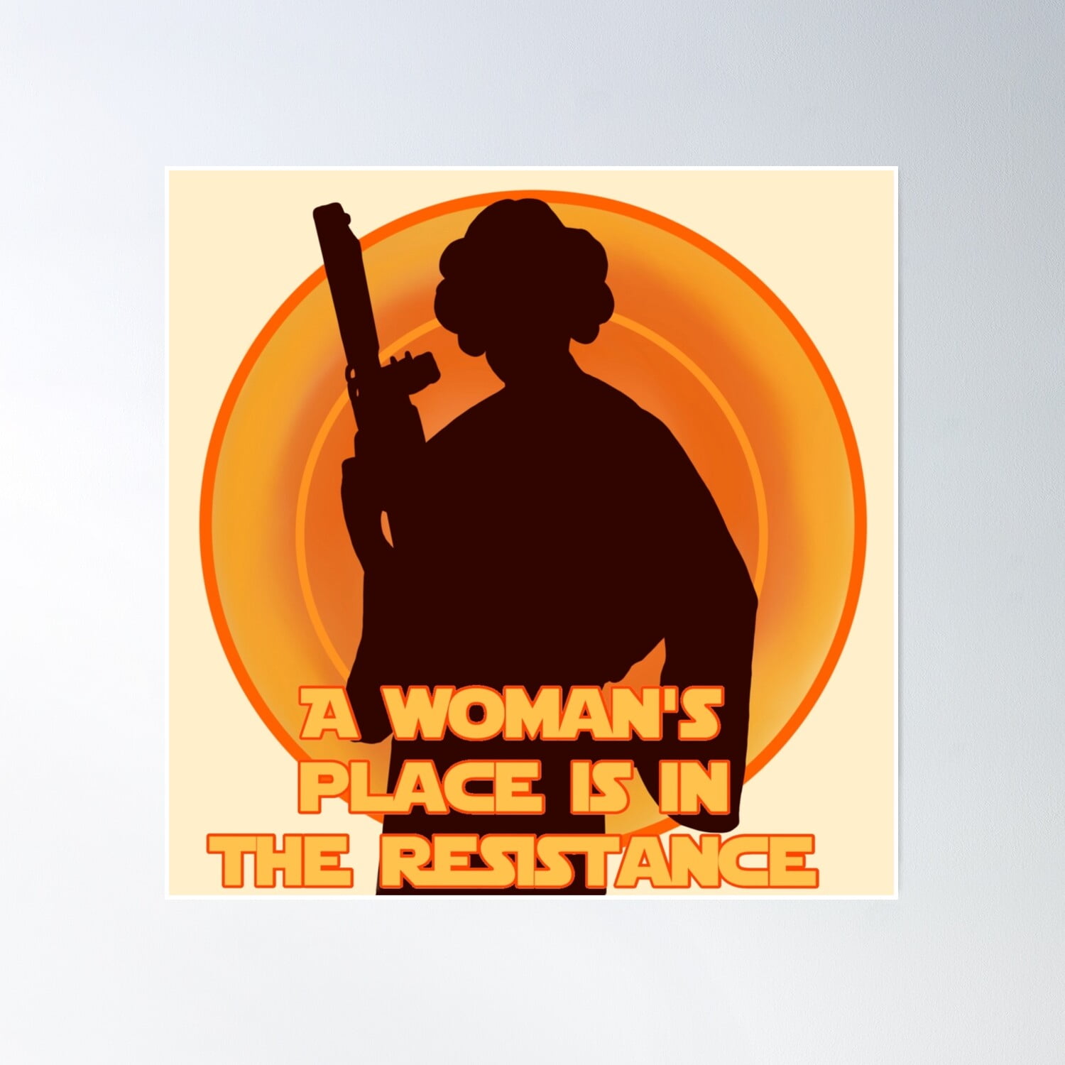 The Resistance Poster Wall Art, Modern Wall Decor, 8x12 UNFRAMED ...