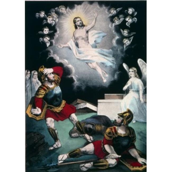 The Resurrection Currier & Ives Color Lithograph 1857-1907 USA ...