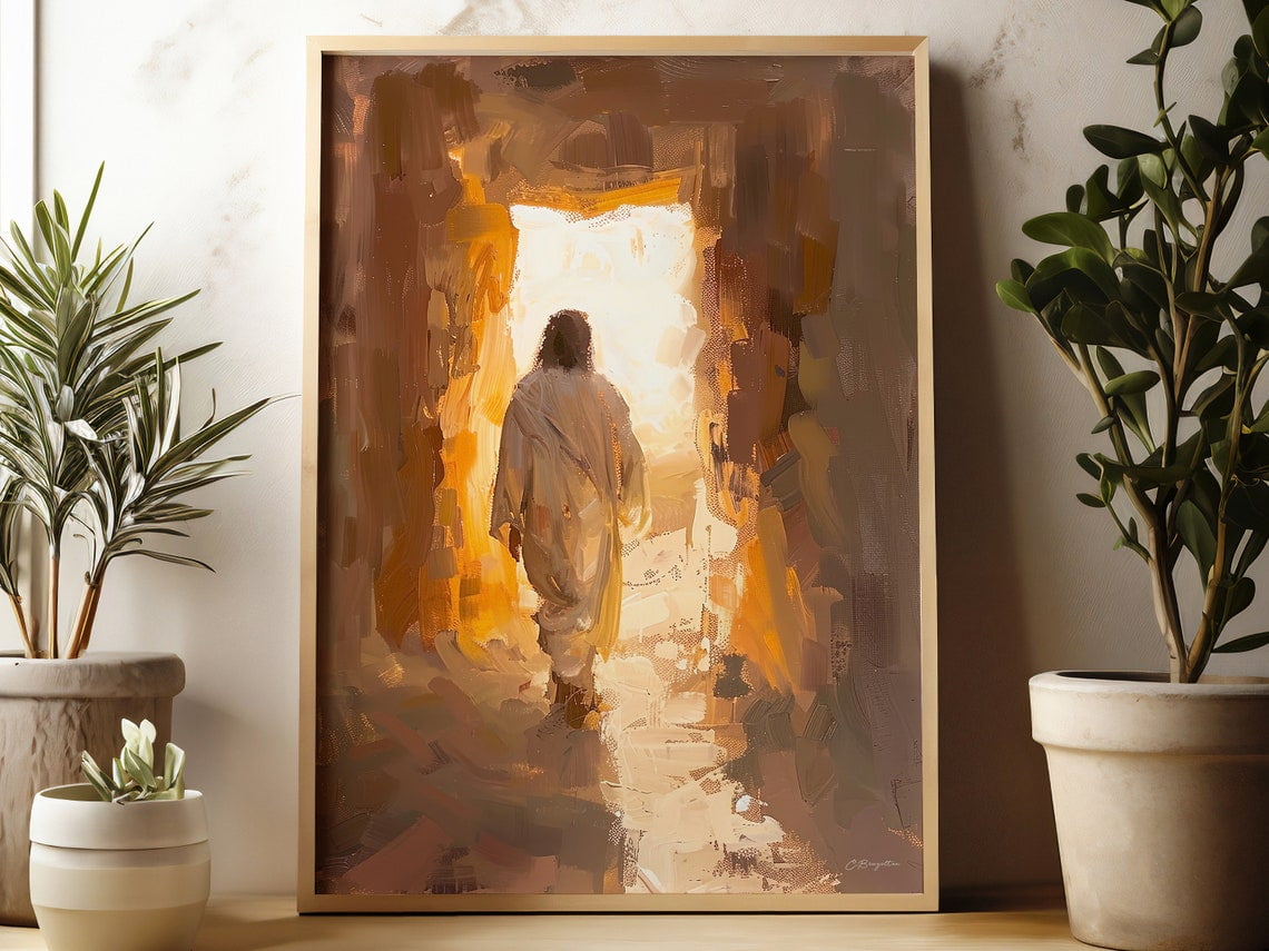 The Resurrection Digital Download Jesus Christ Resurrected Easter ...