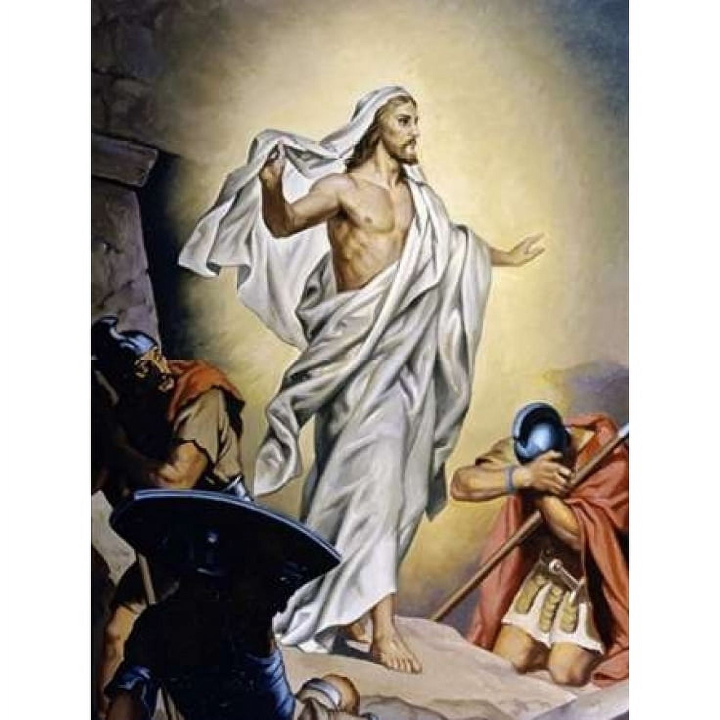 The Resurrection of Jesus Poster Print by Heinrich Hofmann - Walmart.com