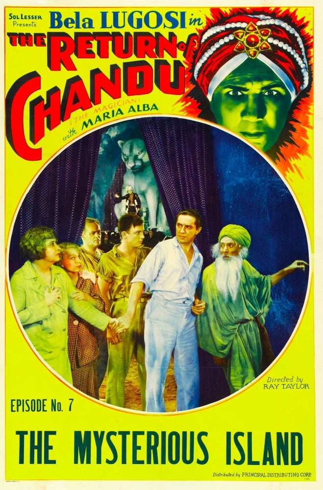 The Return Of Chandu Top Right And Center: Bela Lugosi In 'Episode No ...