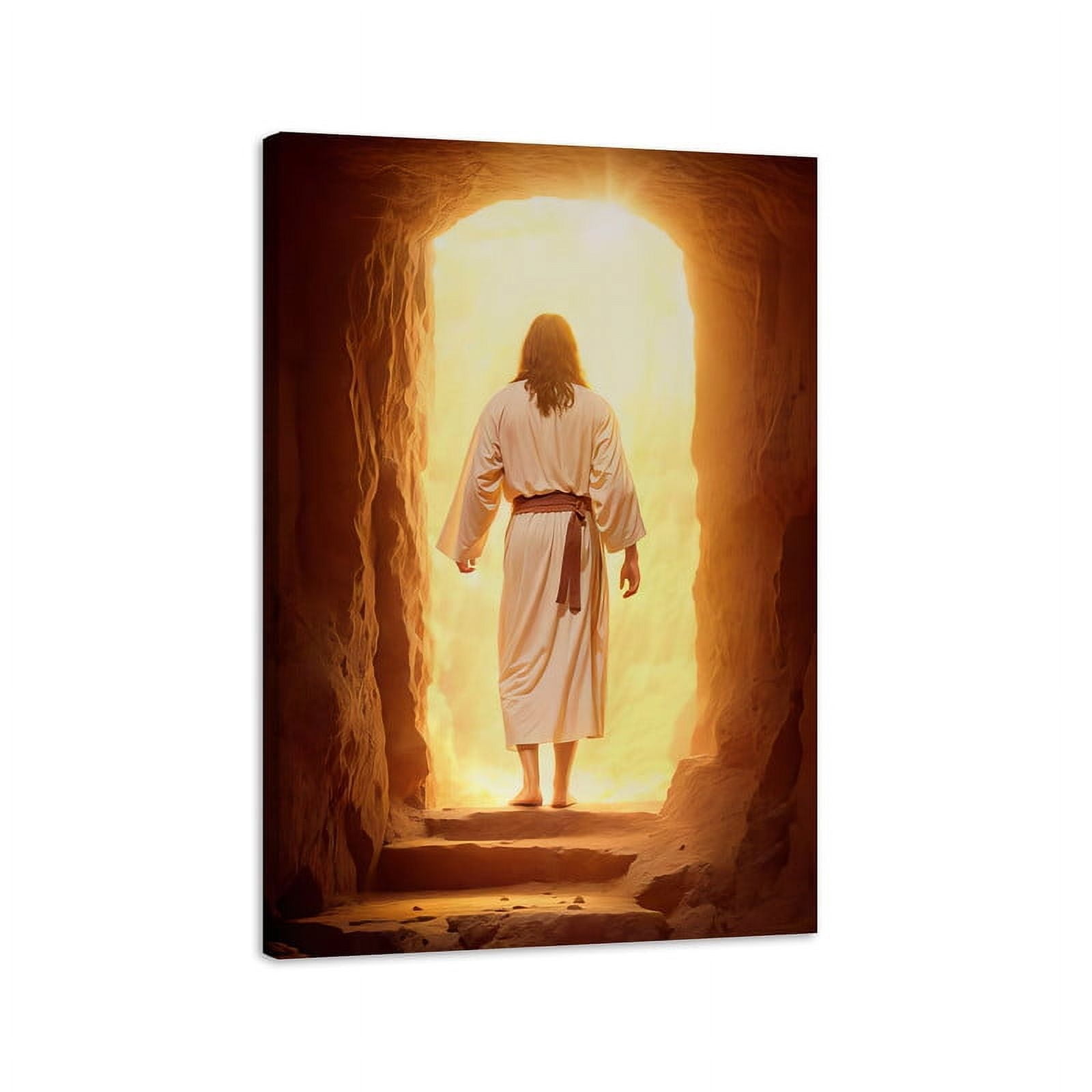The Return of Christ Painting Jesus Wall Art Inspirational Christian ...