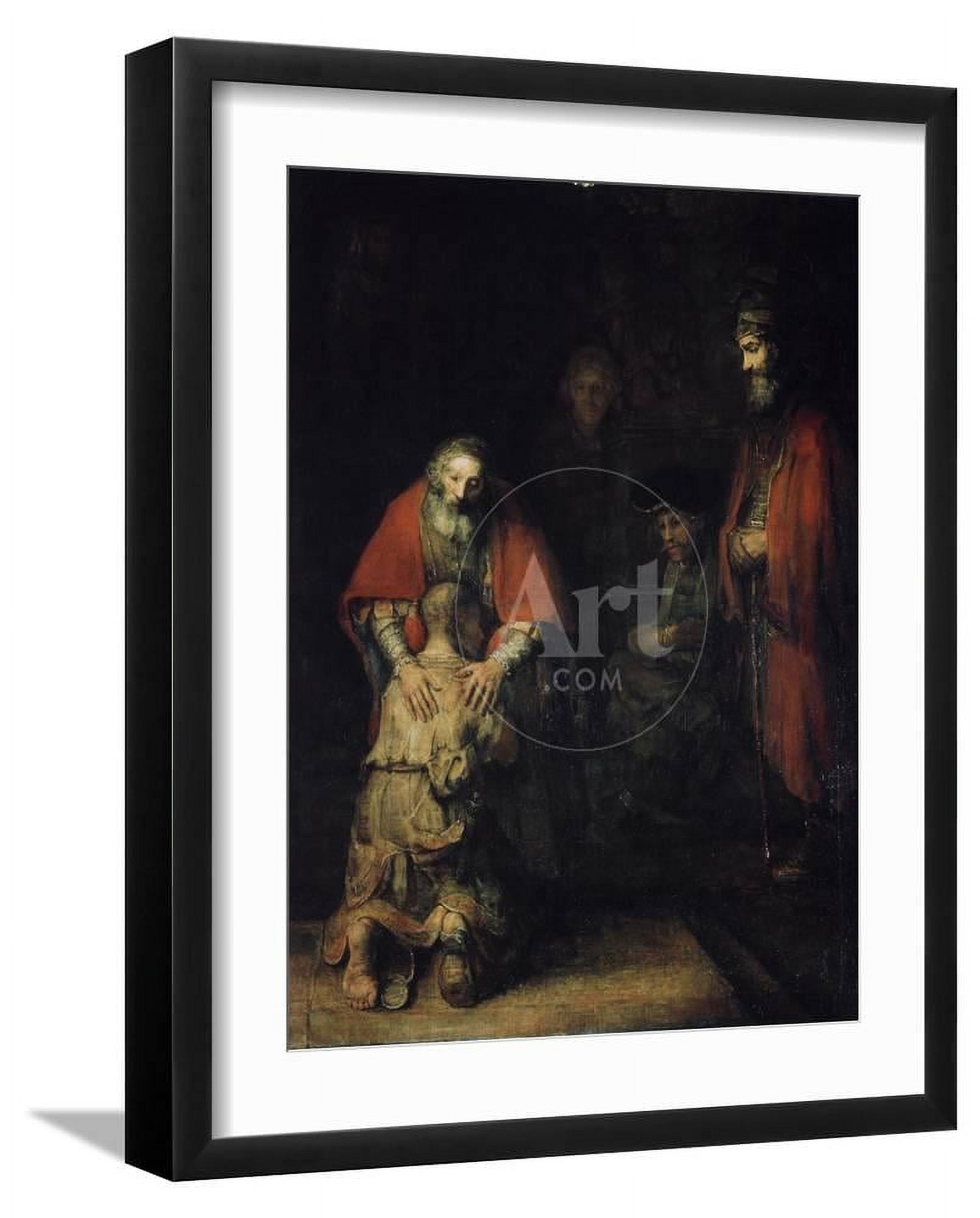 The Return of the Prodigal Son, C1668, Figurative Religion Framed Art ...