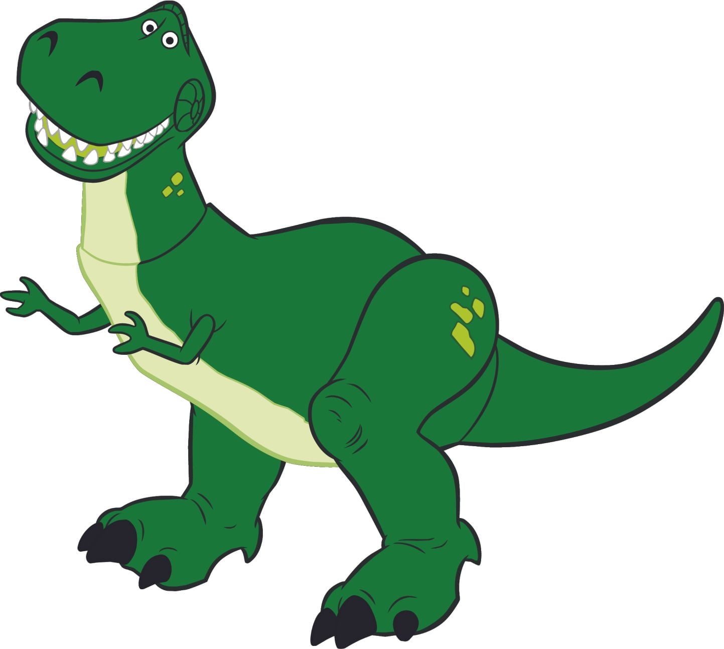 The Rex Toy Story Cartoon Characters Decors Wall Sticker Art Design ...