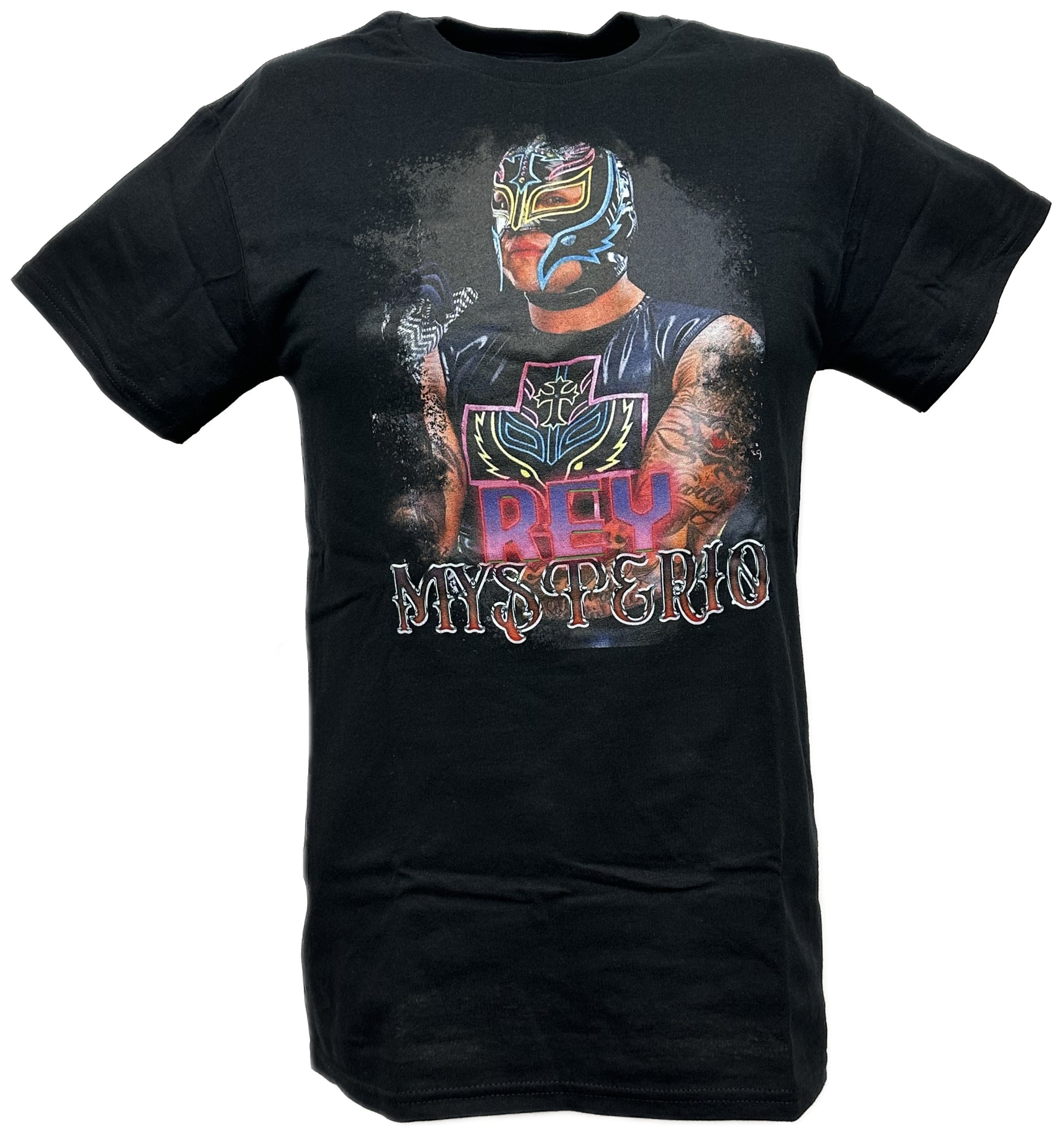 The Rey Mysterio Number One Men's Black T-shirt - Walmart.com