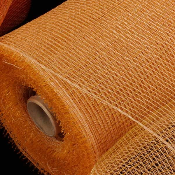The Ribbon People Antique Gold Decorating Mesh Craft Ribbon 6.5" x 80 ...