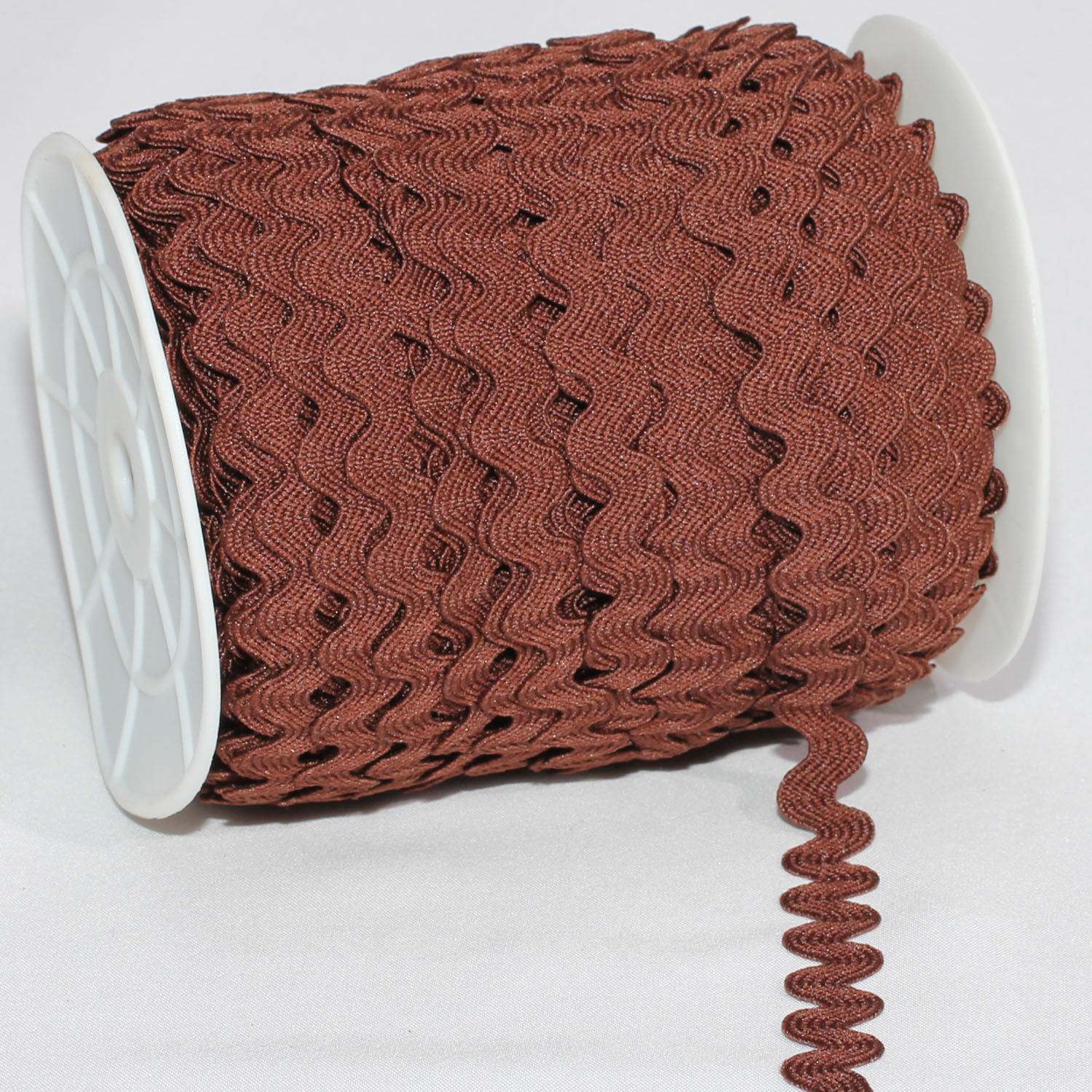 The Ribbon People Brown Woven Edge Ric Rac Craft Ribbon 0.25" x 55 ...