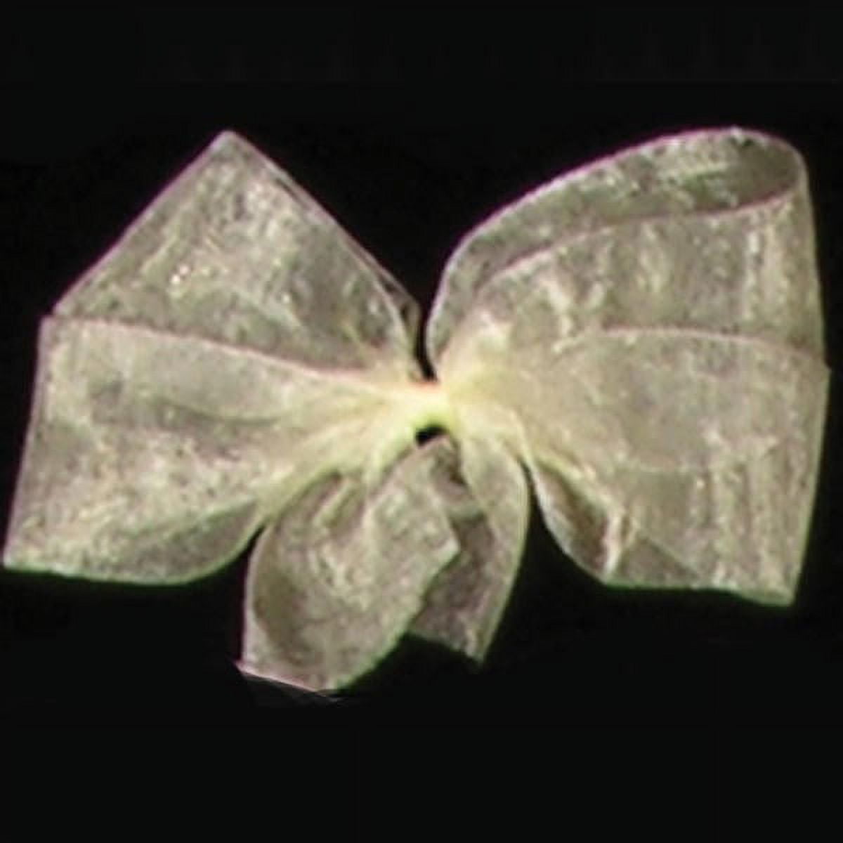 The Ribbon People Cream Silver and Nature Grey Craft Ribbon 2" x 55 ...