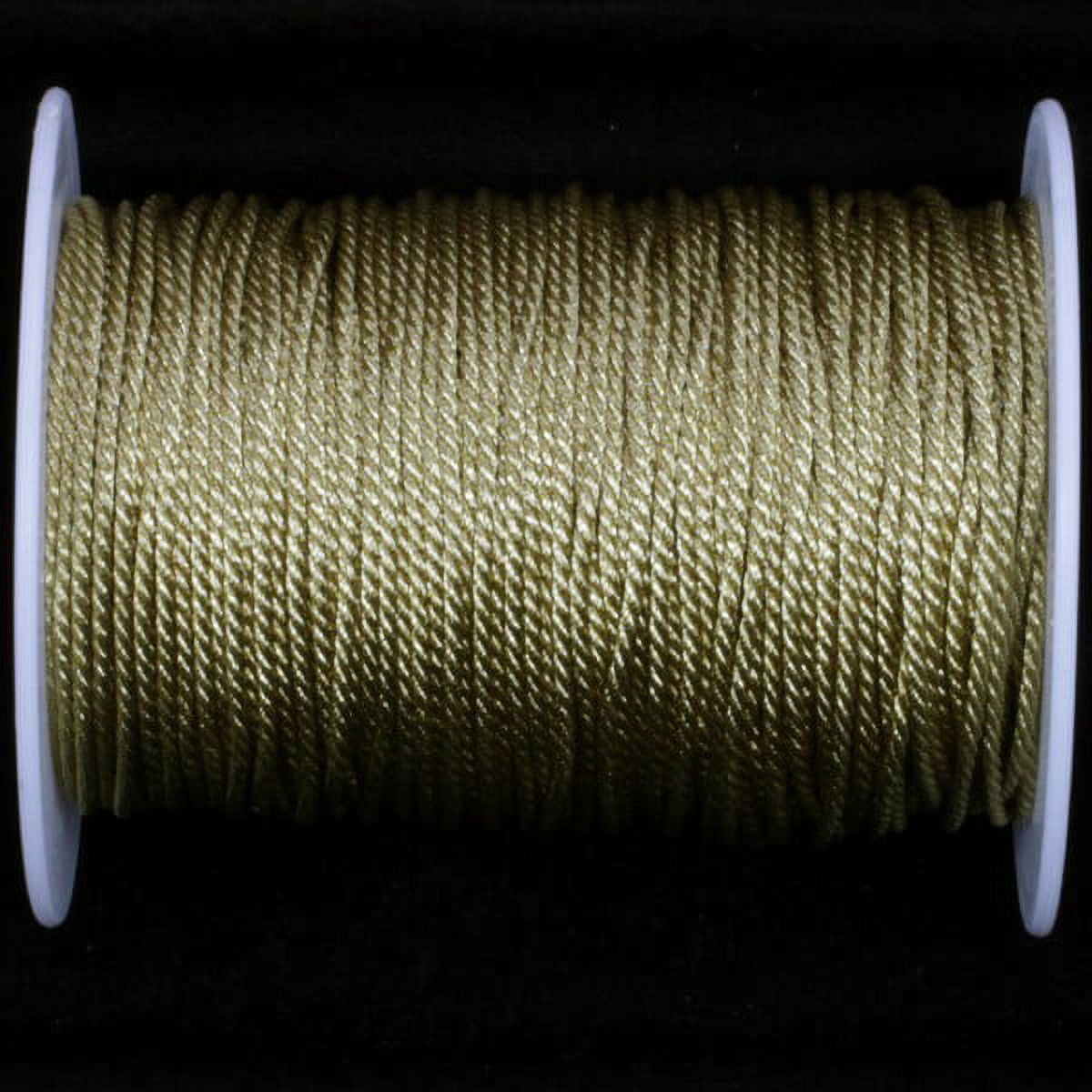 The Ribbon People Gold Metalized Braided Cording Craft Ribbon 0.1" x ...