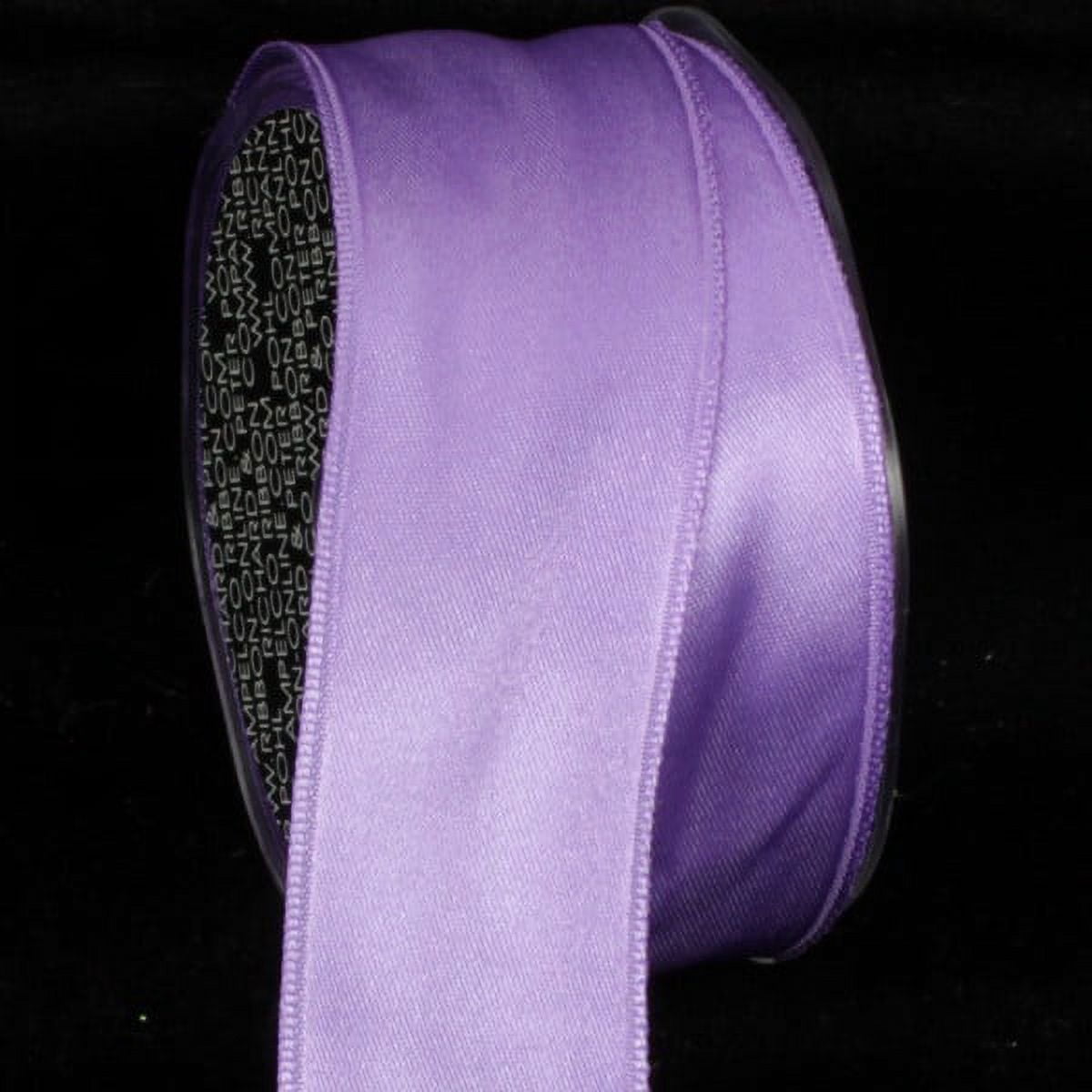 The Ribbon People Lavender Purple Double Face Wired Craft Ribbon 1.5" x ...