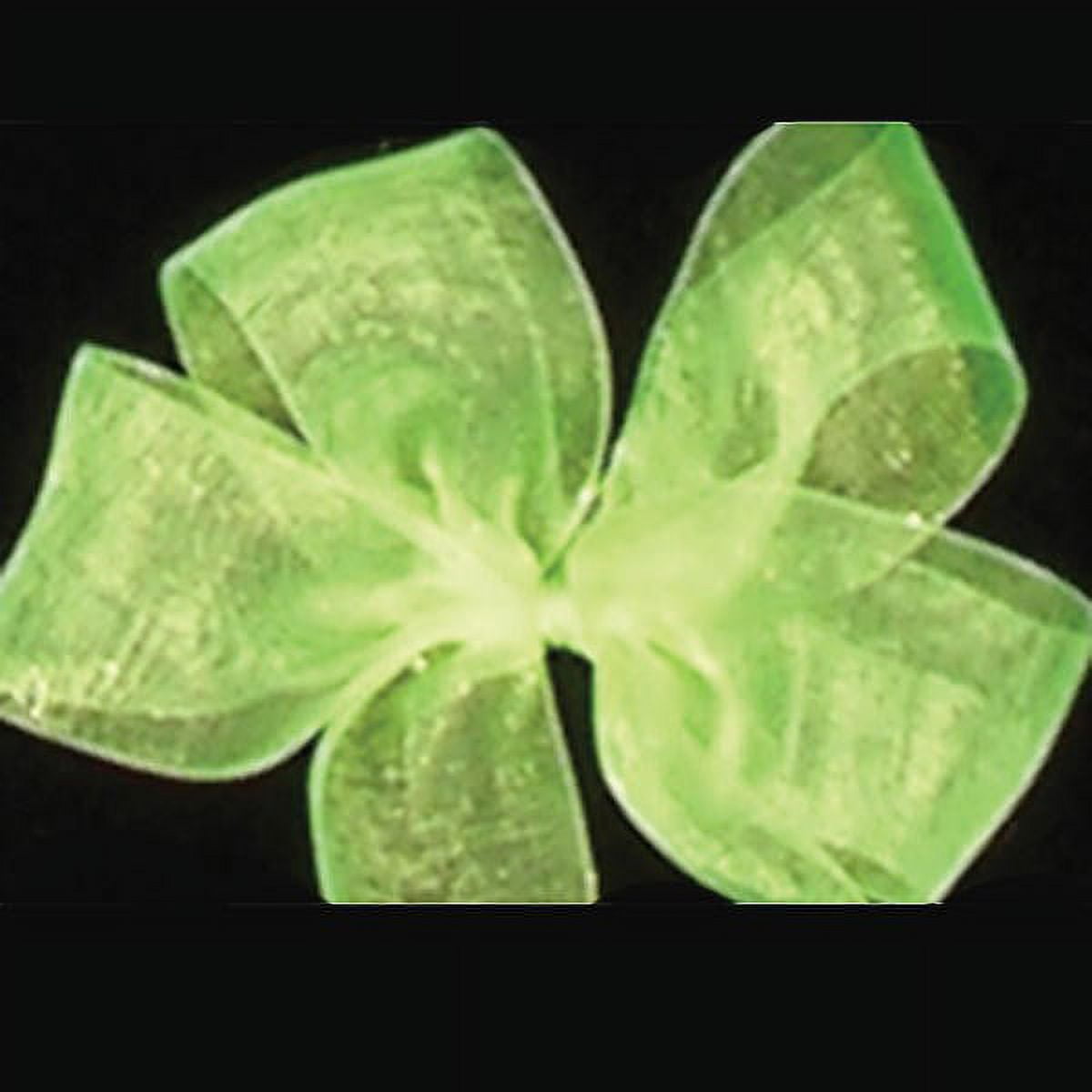 The Ribbon People Lime Green Organdy Craft Ribbon 3" x 55 Yards ...