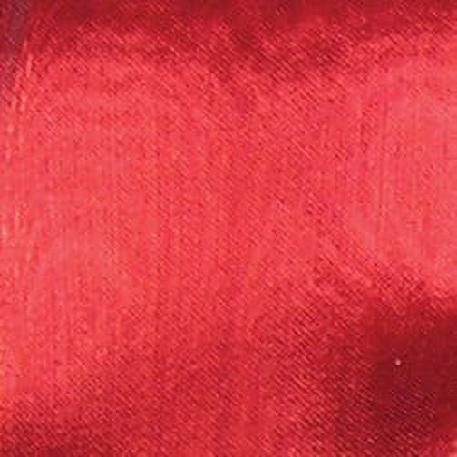 The Ribbon People Sheer Metallic Red Solid Wired Craft Ribbon 0.50" x ...