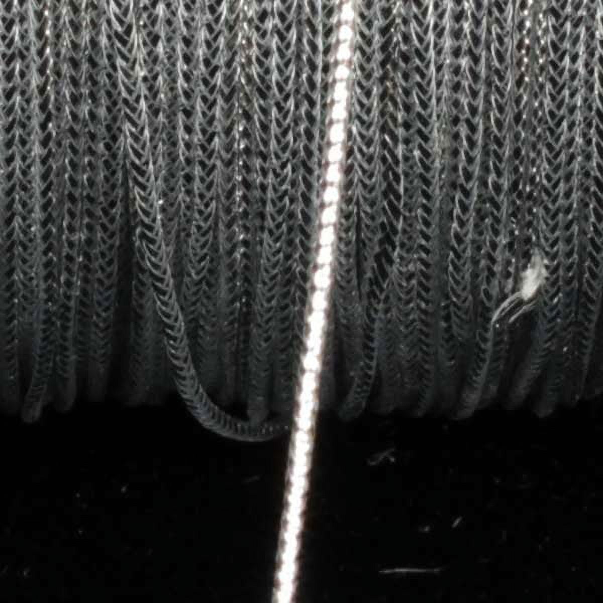 The Ribbon People Silver Contemporary Braided Craft Cord 0.25" x 436 ...