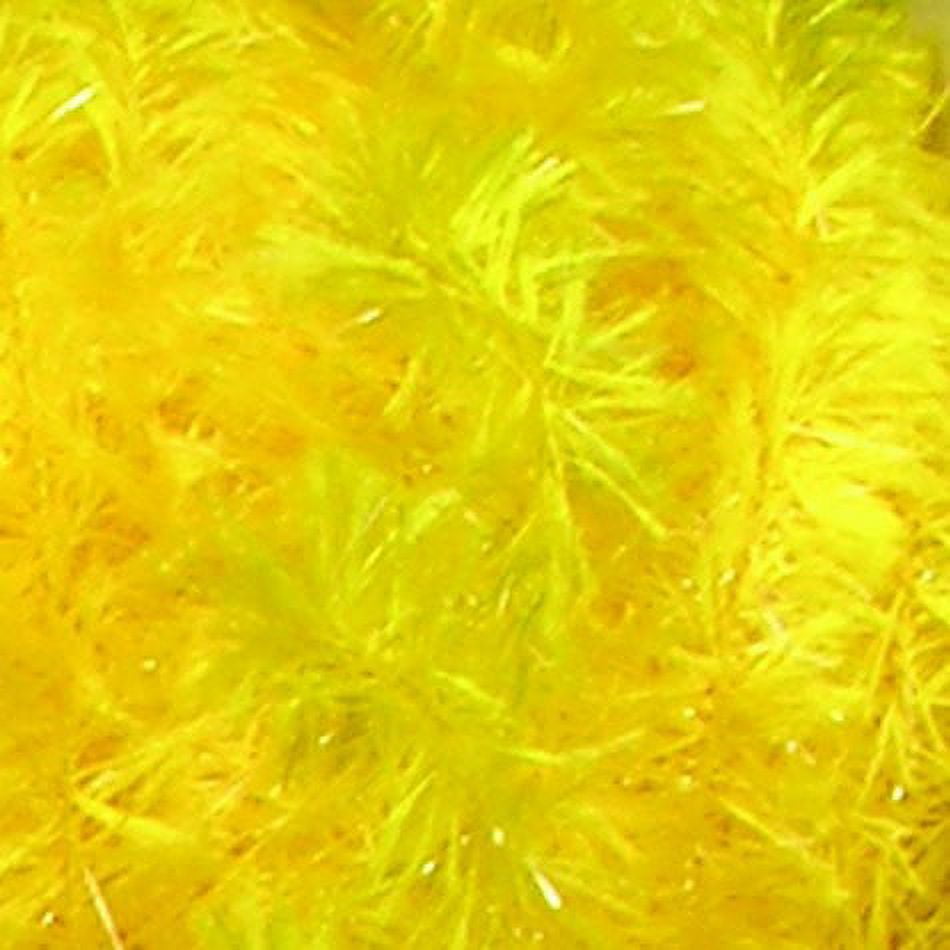The Ribbon People Yellow Fuzzy Boa Party Garland 0.75" x 55 Yards ...