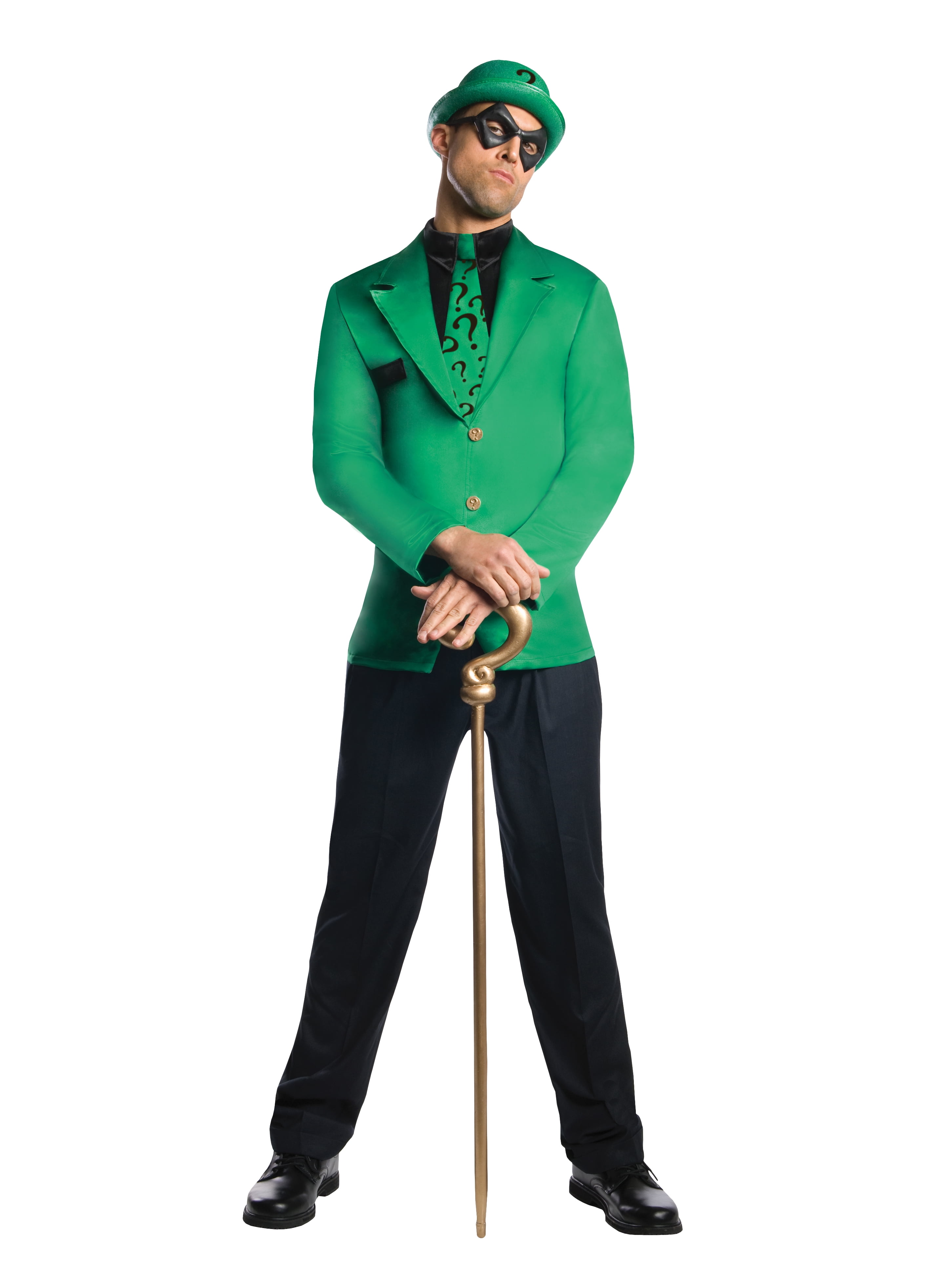 DC Super Villains The Riddler Costume for Adults by Rubies, Men's Large ...