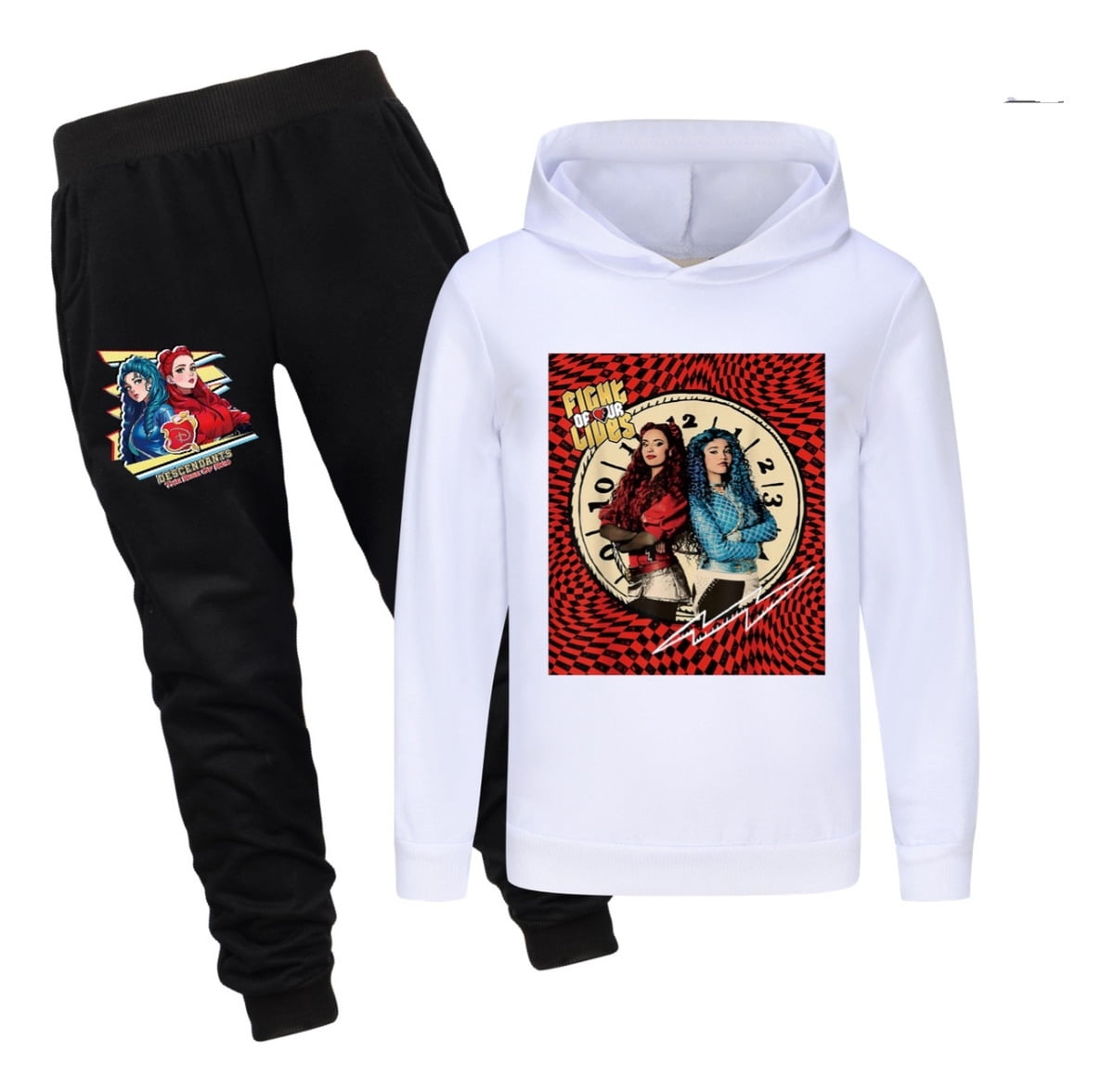 The Rise of Red Princess Red Descendants 4 Girls Hoodie Set – Cute ...