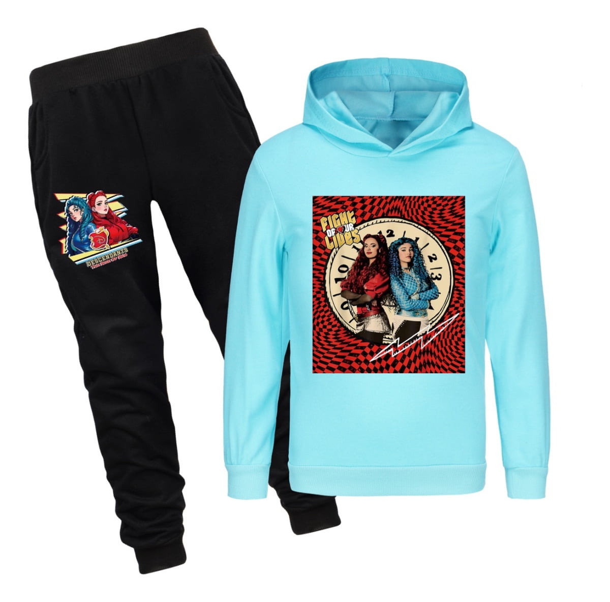 The Rise of Red Princess Red Descendants 4 Girls Hoodie Set – Cute ...