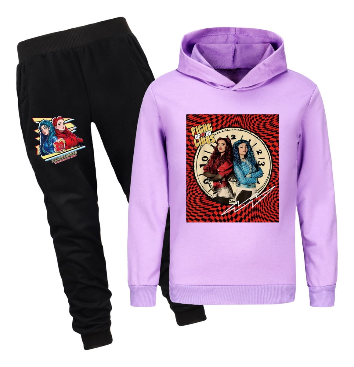 The Rise of Red Princess Red Descendants 4 Girls Hoodie Set – Cute ...