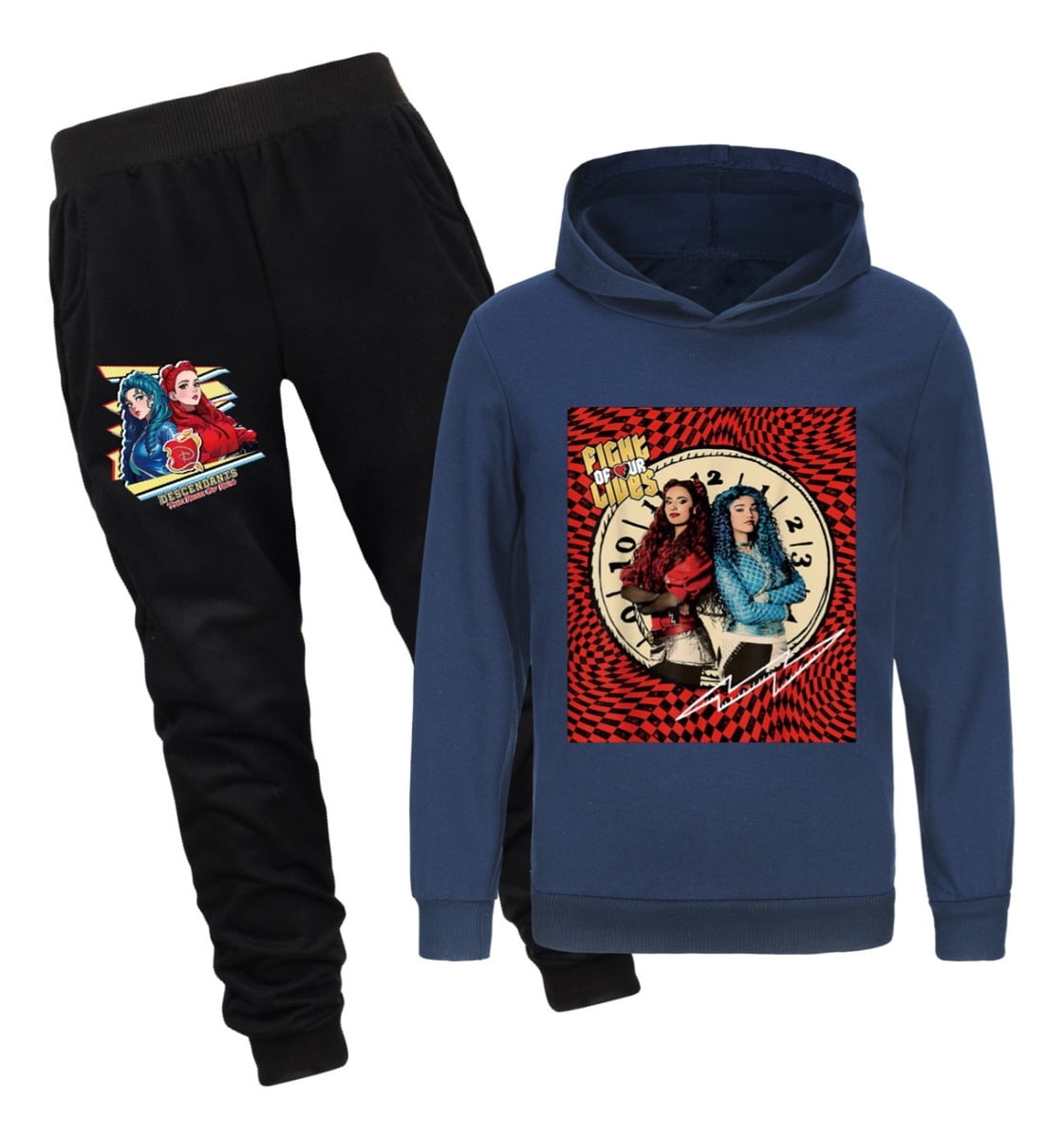 The Rise of Red Princess Red Descendants 4 Girls Hoodie Set – Cute ...