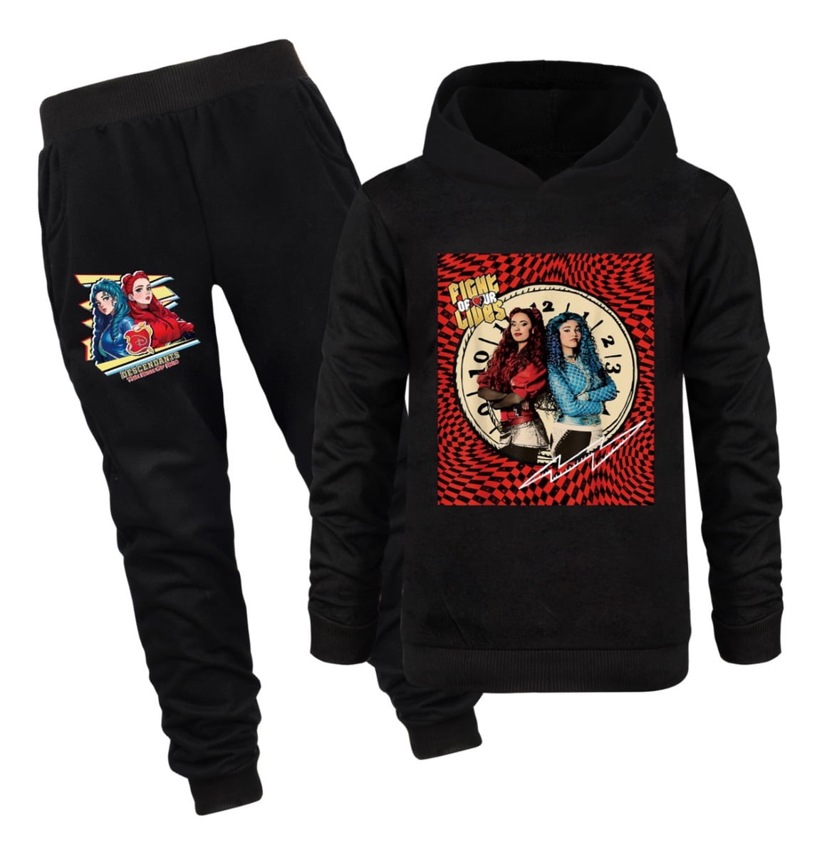 The Rise of Red Princess Red Descendants 4 Girls Hoodie Set – Cute ...