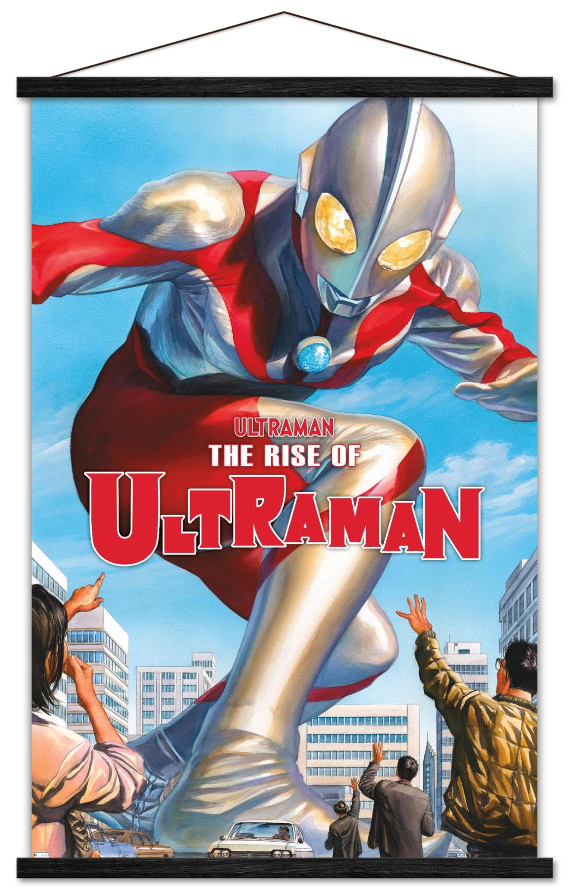 The Rise of Ultraman - Cover #1 by Alex Ross Wall Poster with Magnetic ...