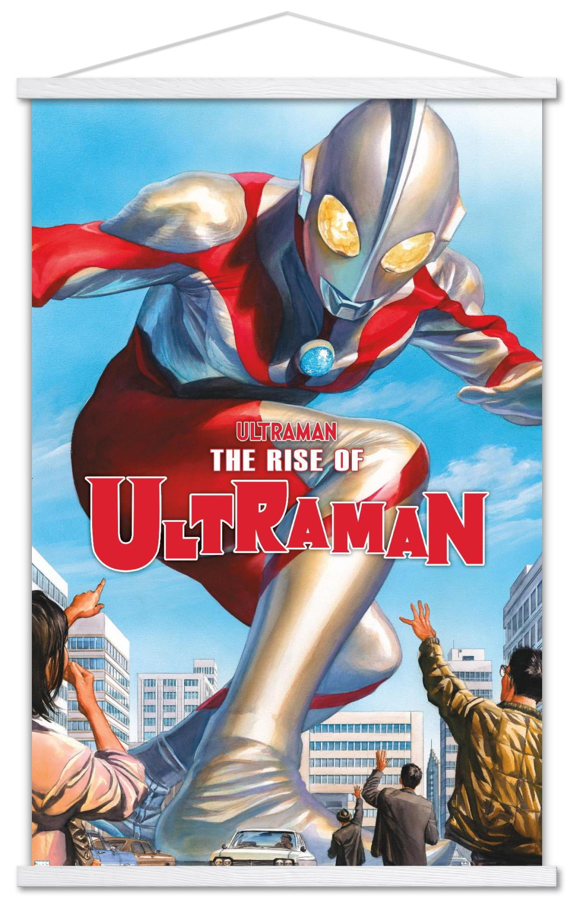 The Rise of Ultraman - Cover #1 by Alex Ross Wall Poster with Magnetic ...