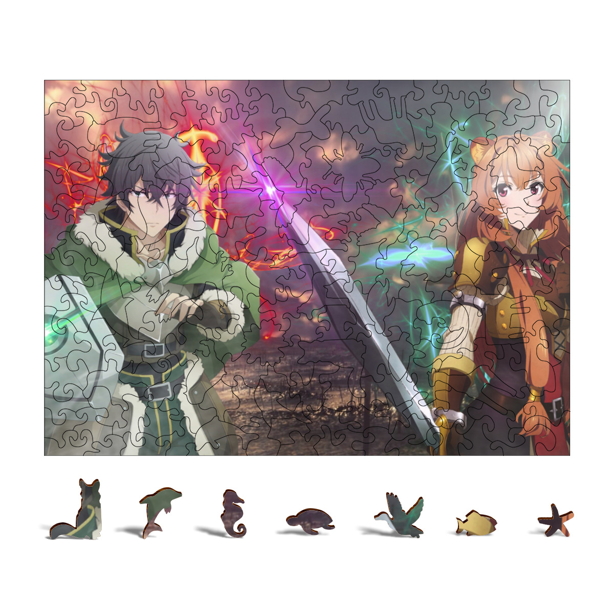 The Rising Of The Shield Hero Jigsaw Puzzles for Teens and Adults, for ...