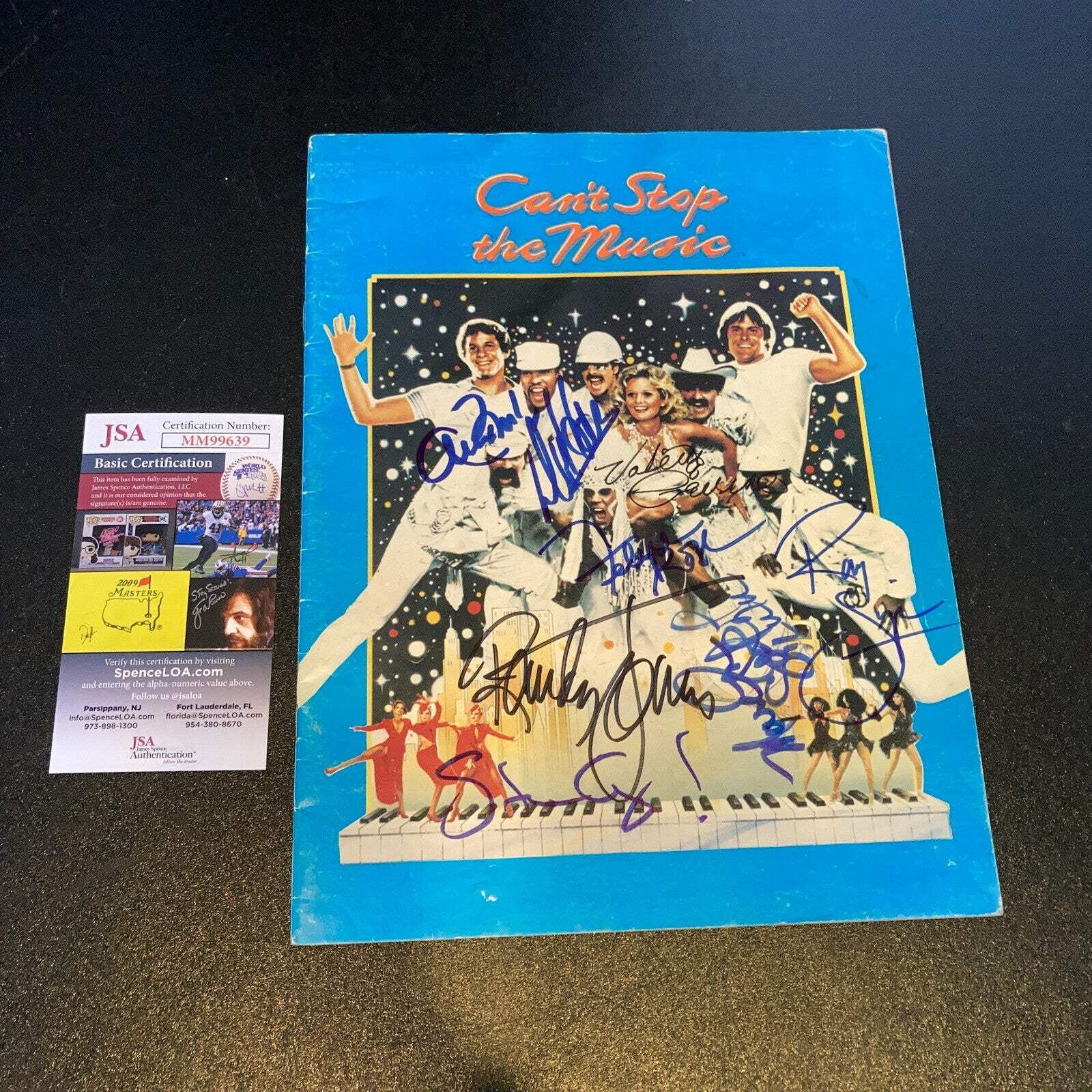 The Ritchie Family Village People Signed Magazine With 7 Sigs JSA COA ...