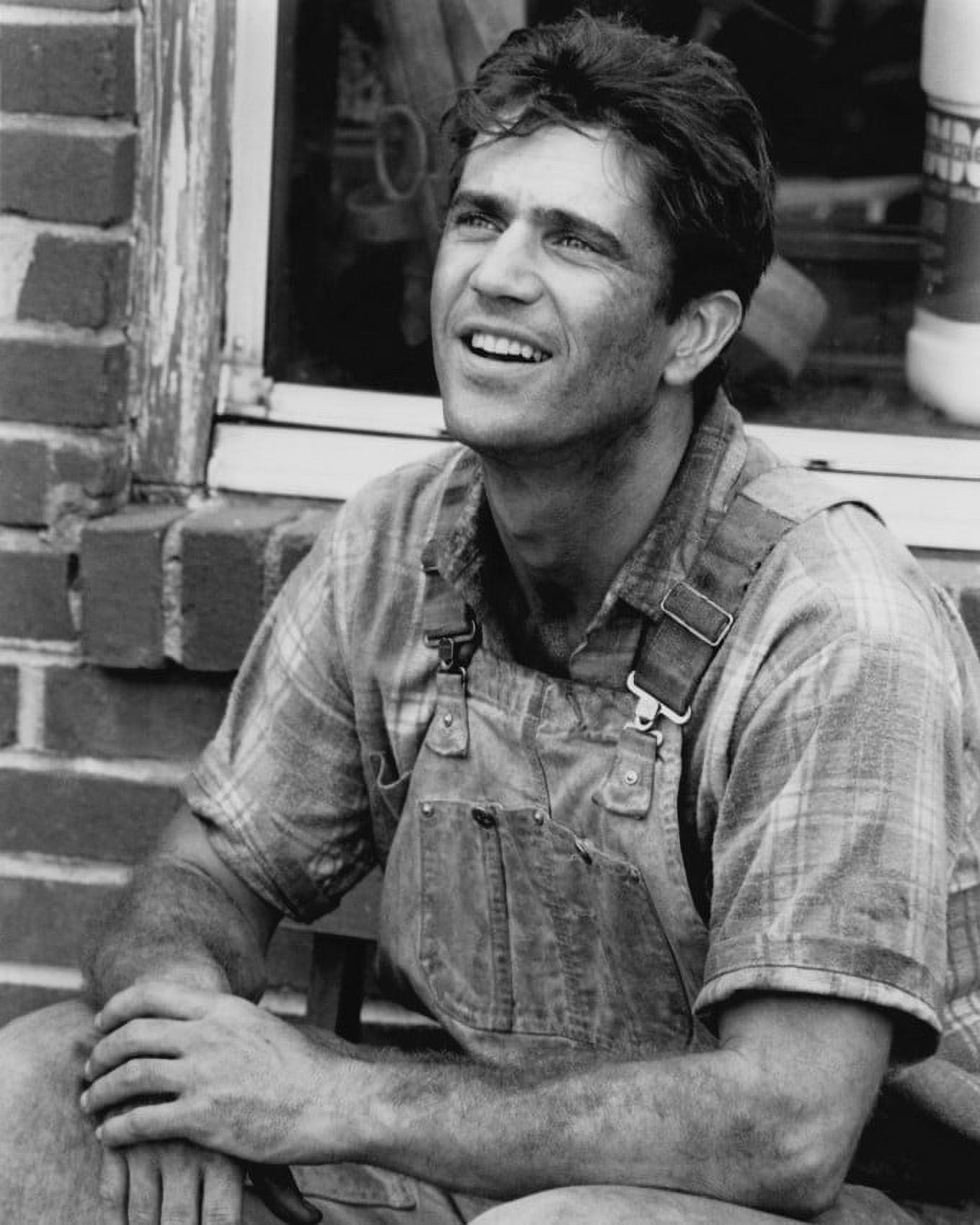 The River Mel Gibson Smiling Pose In Overalls 24x36 Classic Hollywood ...