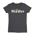The Rizzler For The Rizz God Alpha Gen Slang Ladies' Crewneck T-Shirt ...