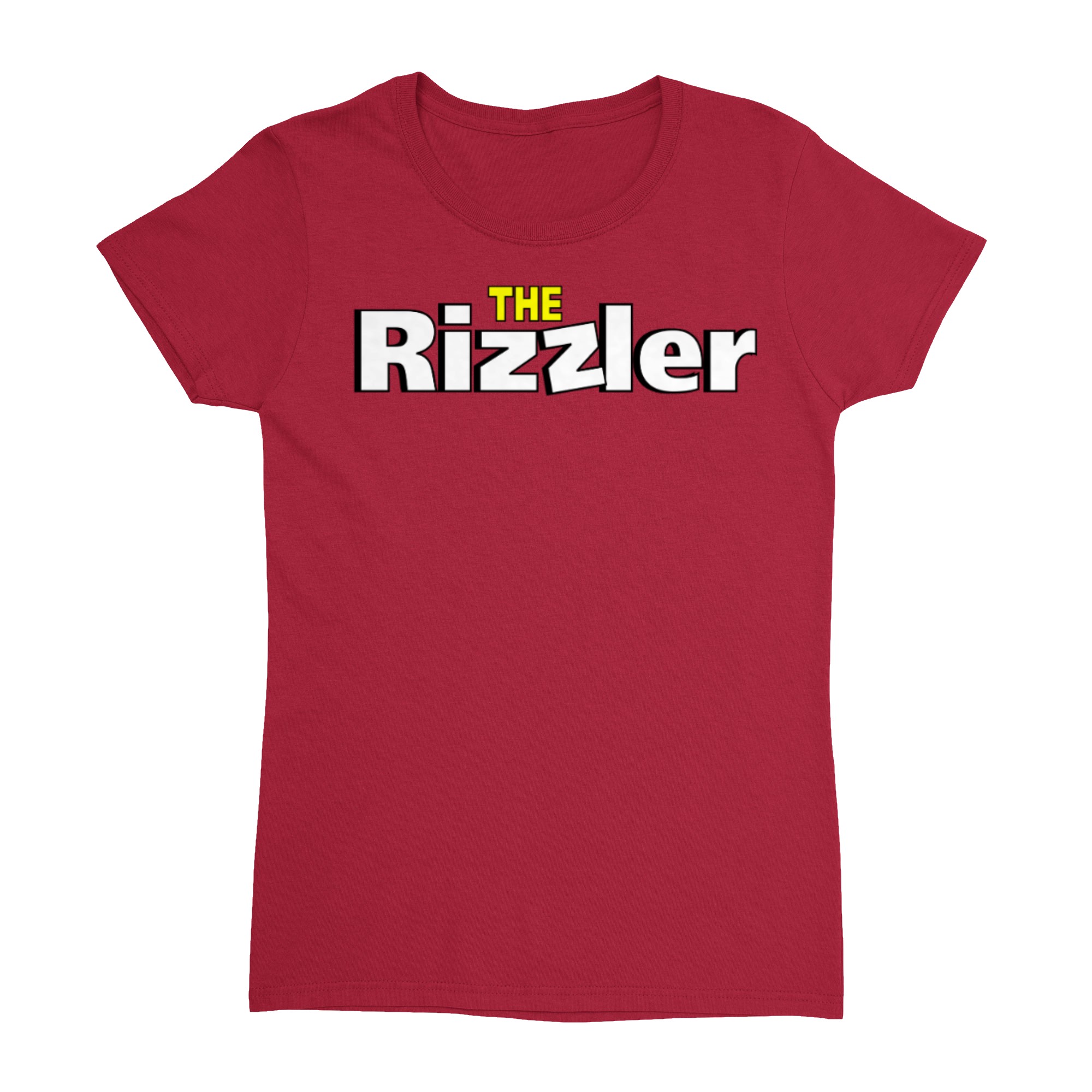 The Rizzler For The Rizz God Alpha Gen Slang Ladies' Crewneck T-Shirt ...
