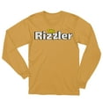 The Rizzler For The Rizz God Alpha Gen Slang Long Sleeve T-Shirt (Gold ...