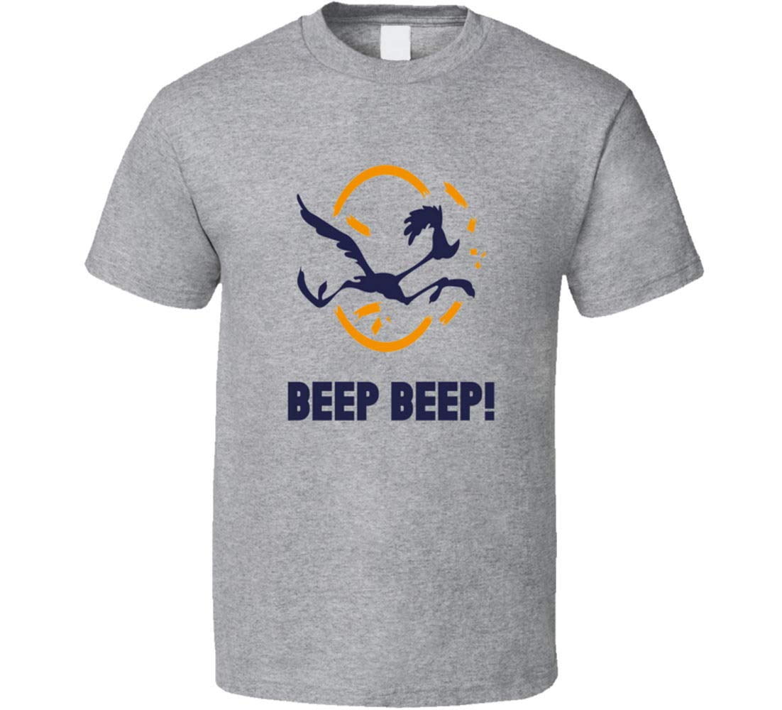 The Road Runner Beep Beep Classic Cartoon Kids tv t-Shirt Sports Gray ...