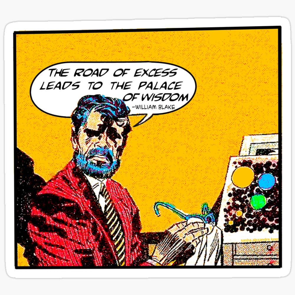 The Road To Wisdom Sticker Phone Decal Water Bottle Stickers Car Decals ...