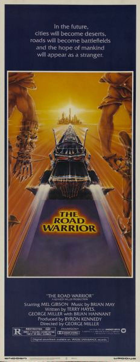The Road Warrior Poster Movie Poster Insert 14"x36" Multi-Color Square ...