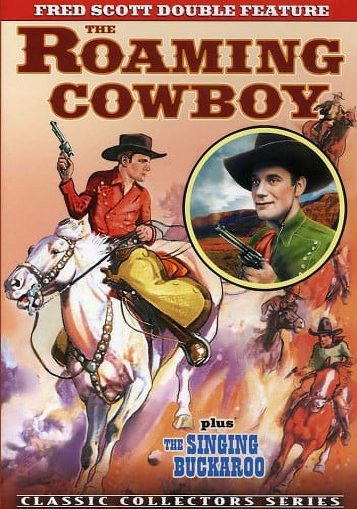 The Roaming Cowboy / The Singing Buckaroo (DVD), Alpha Video, Western - Walmart.com
