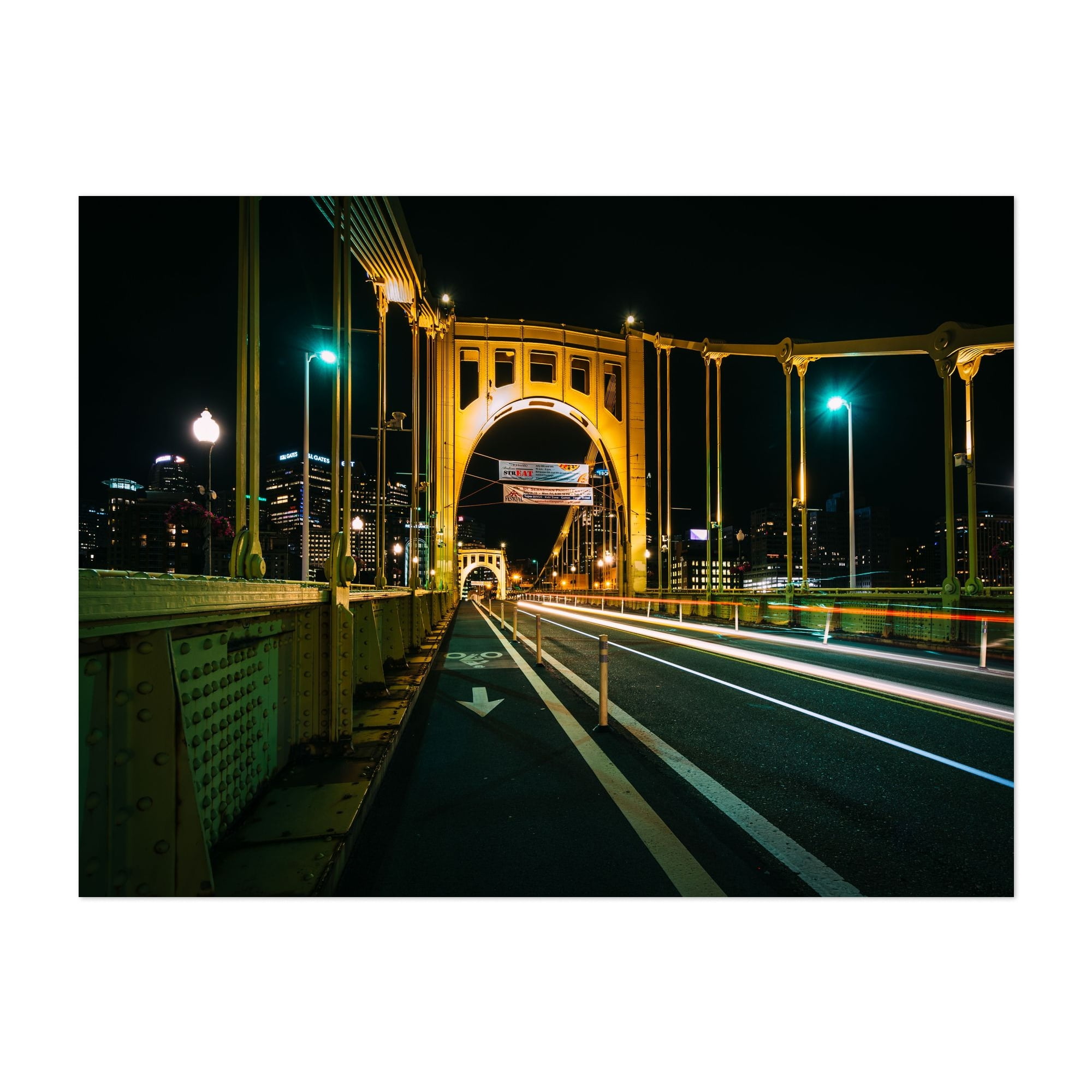 The Roberto Clemente Bridge No. 2 - Pittsburgh Pennsylvania Photography ...
