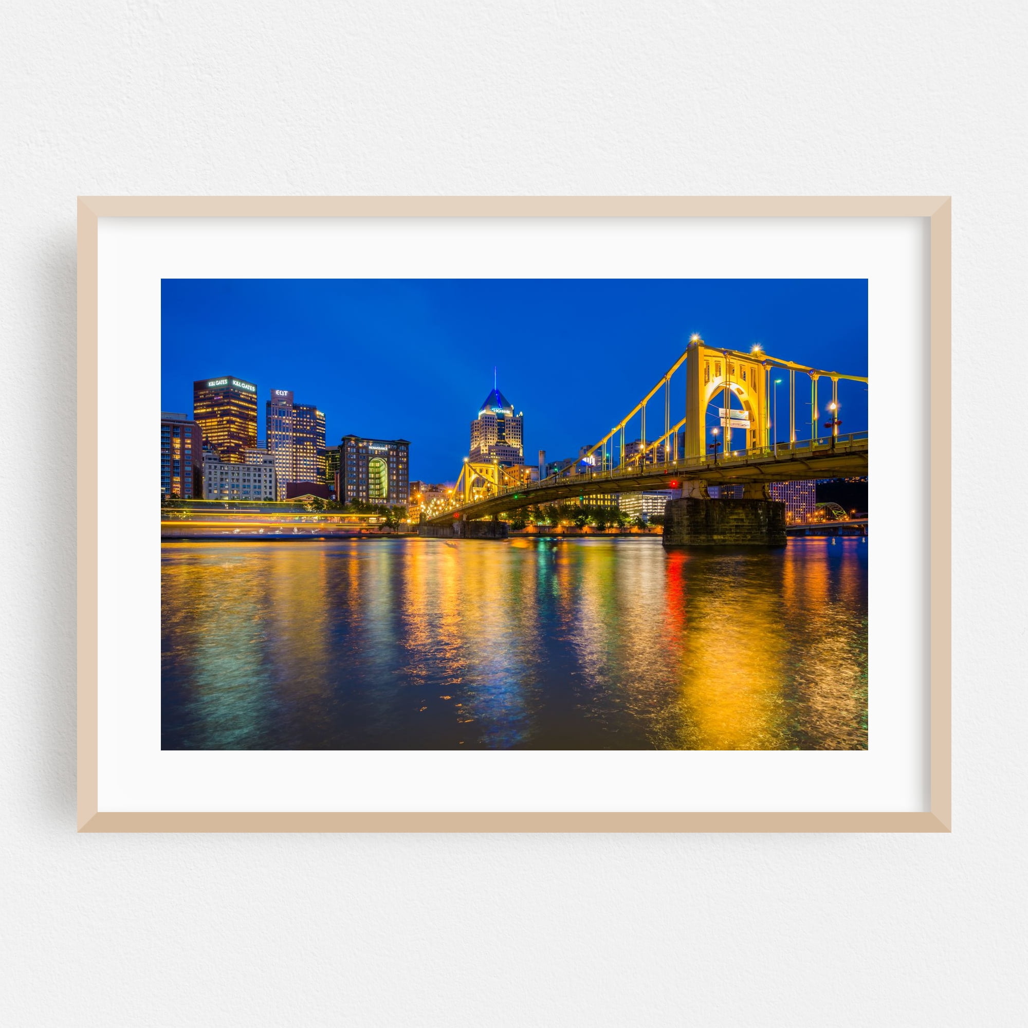 The Roberto Clemente Bridge - Pittsburgh Pennsylvania Photography Oak ...
