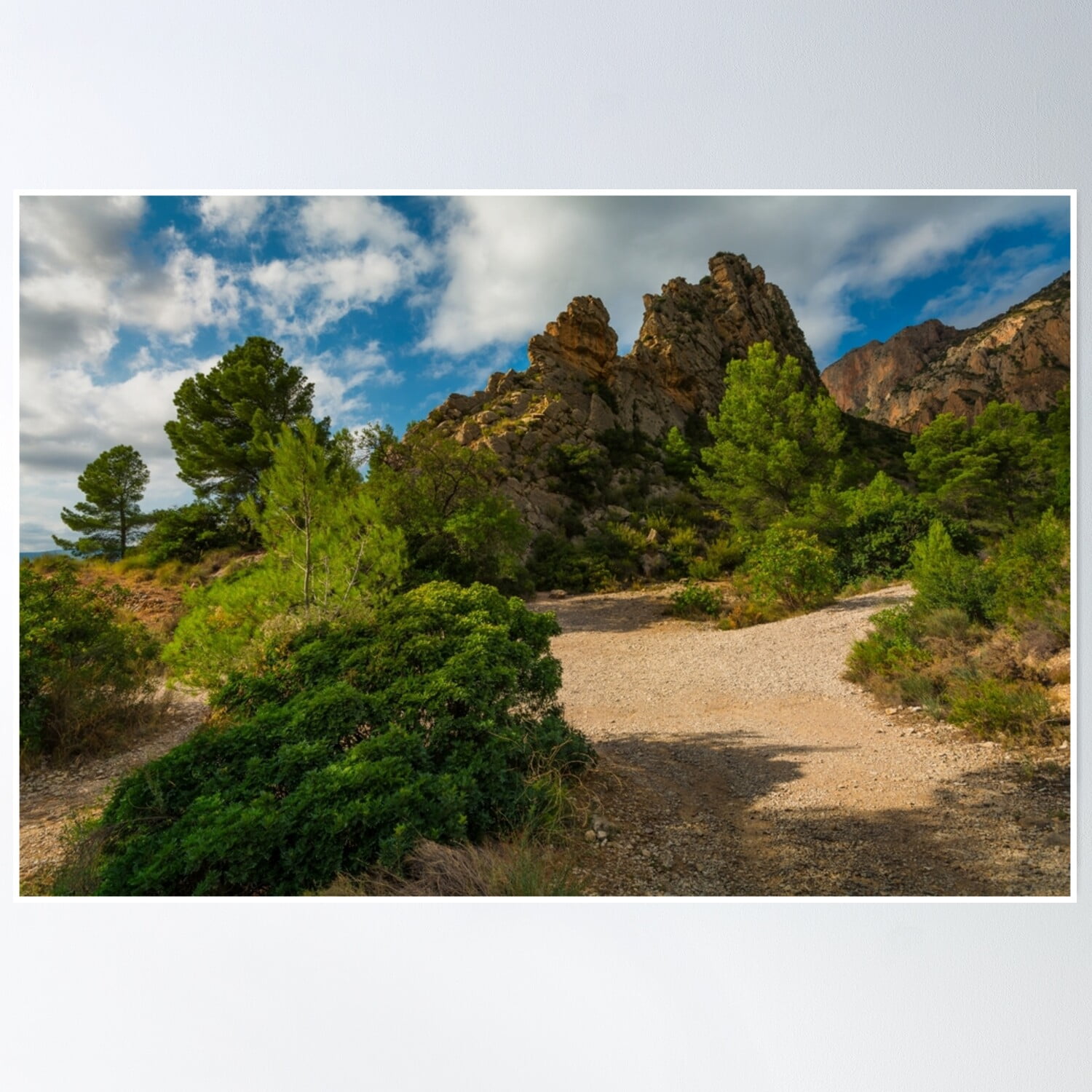 The Rock At The Crossroads Poster Wall Art, Modern Wall Decor, 16x24 ...