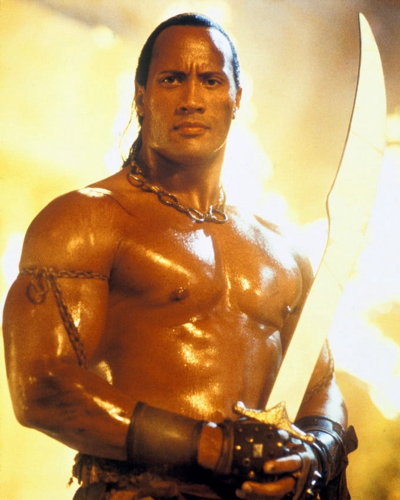 The Rock Dwayne Johnson 24x36 Classic Hollywood Poster - Walmart.com