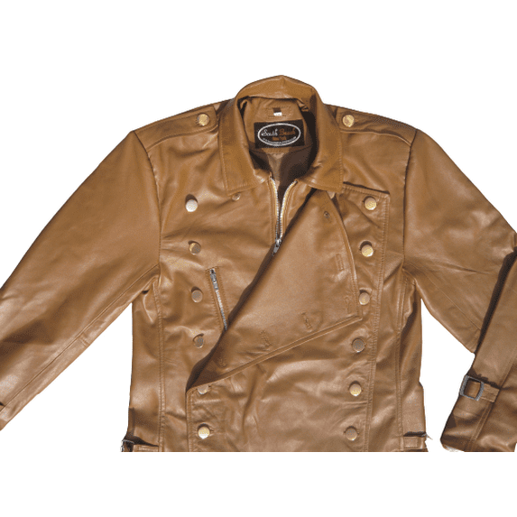 The Rocketeer Billy Campbell Brown Leather Jacket - Walmart.com