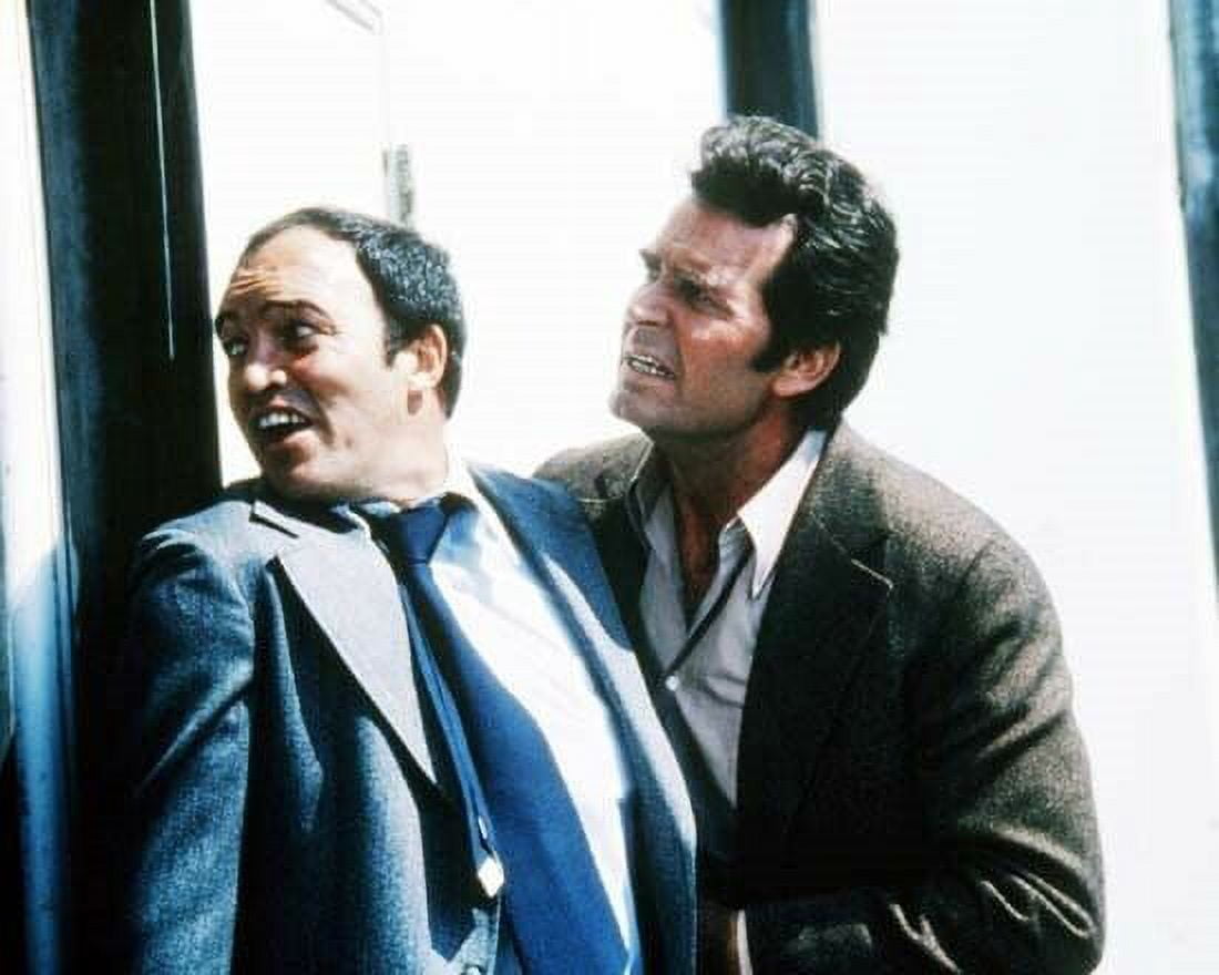 The Rockford Files James Garner Joe Santos Jim & Dennis tense scene ...