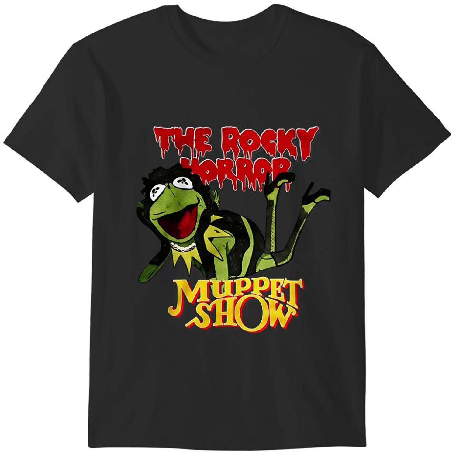 The Rocky Horror Picture Show K the frog Muppets Parody Shirt - Walmart.com