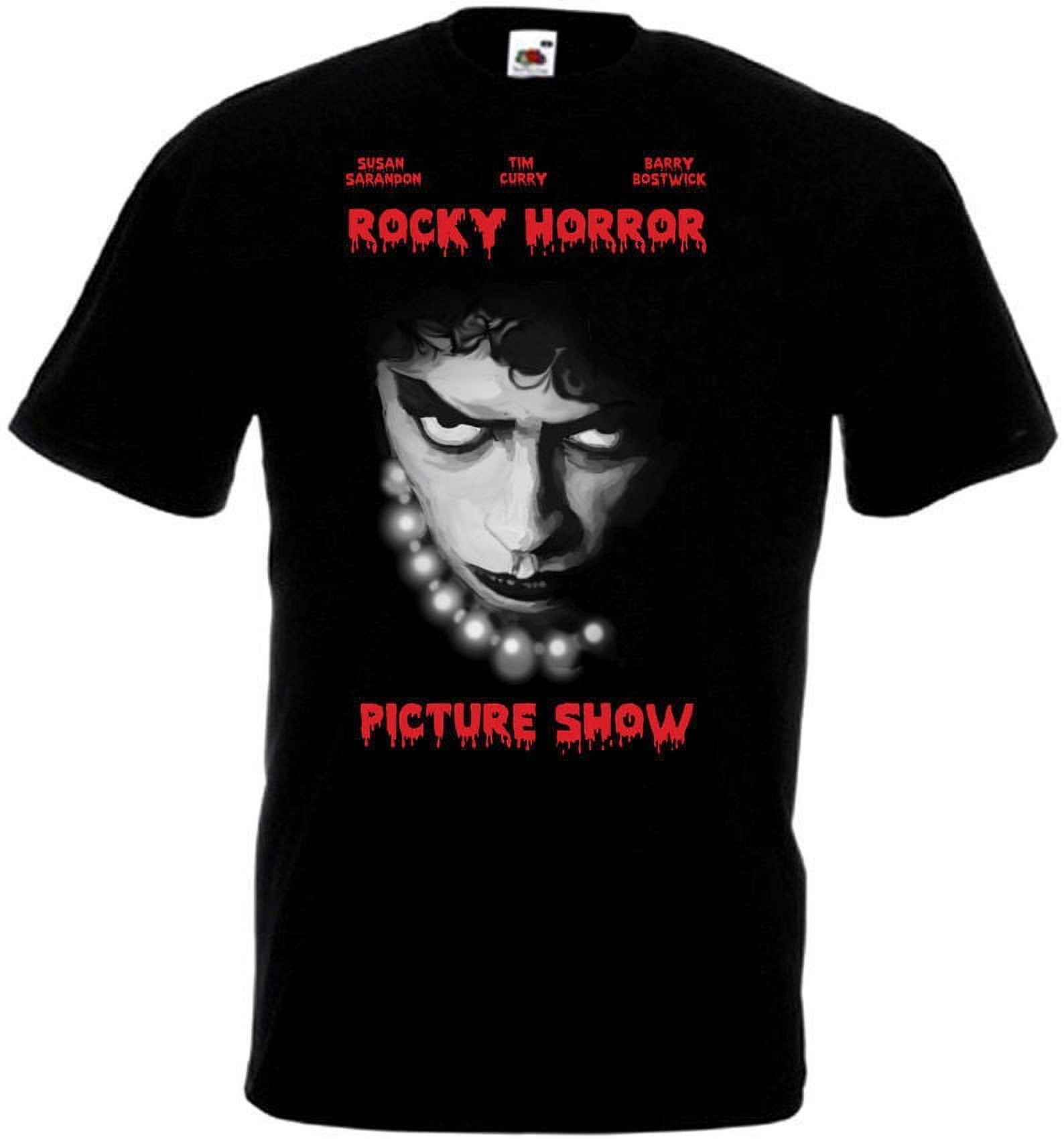 The Rocky Horror Picture Show v5 T shirt black movie poster all sizes S ...