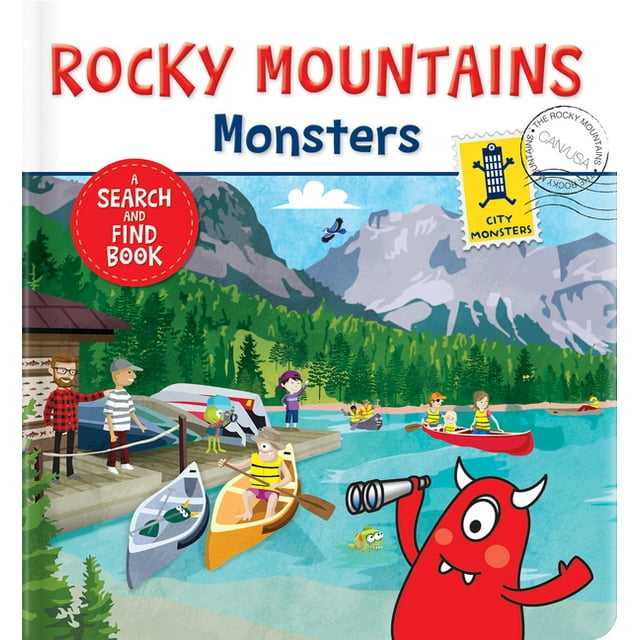 The Rocky Mountains Monsters: A Search and Find Book, (Board Book ...