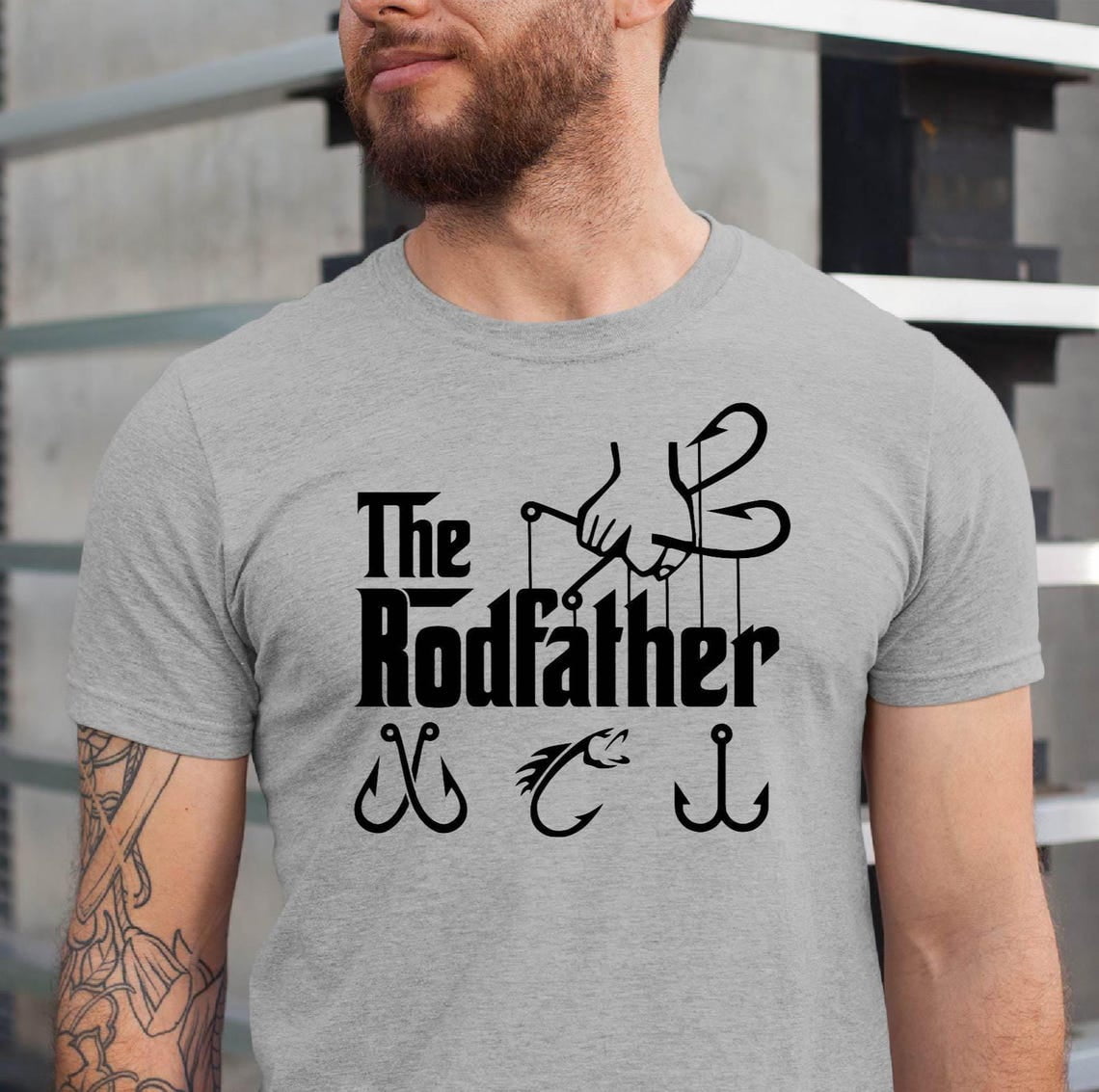 The Rodfather Fishing Shirt For Dad, Season For Fisherman - Walmart.com