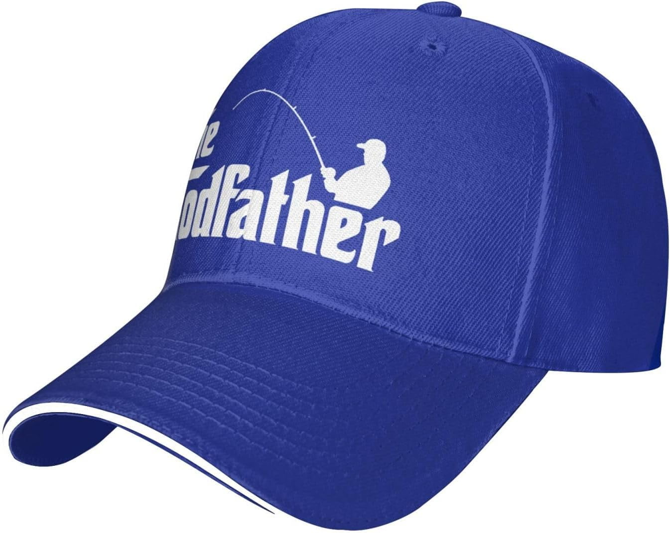 The Rodfather Sun Hats Black Sandwich Bill Cap Adjustable Fashion ...
