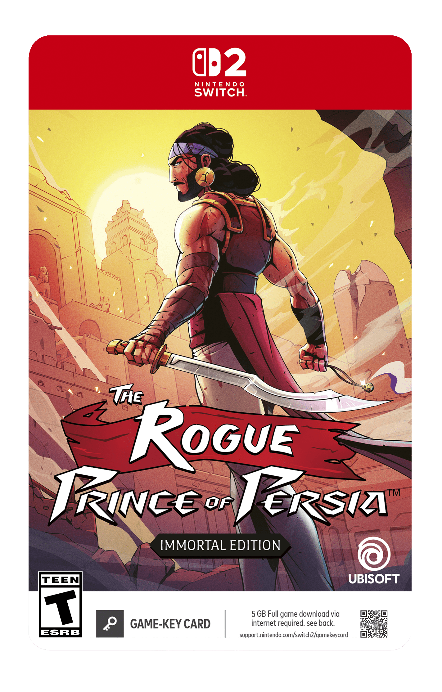 The Rogue Prince of Persia Immortal Edition (Game-Key Card) (Nintendo ...