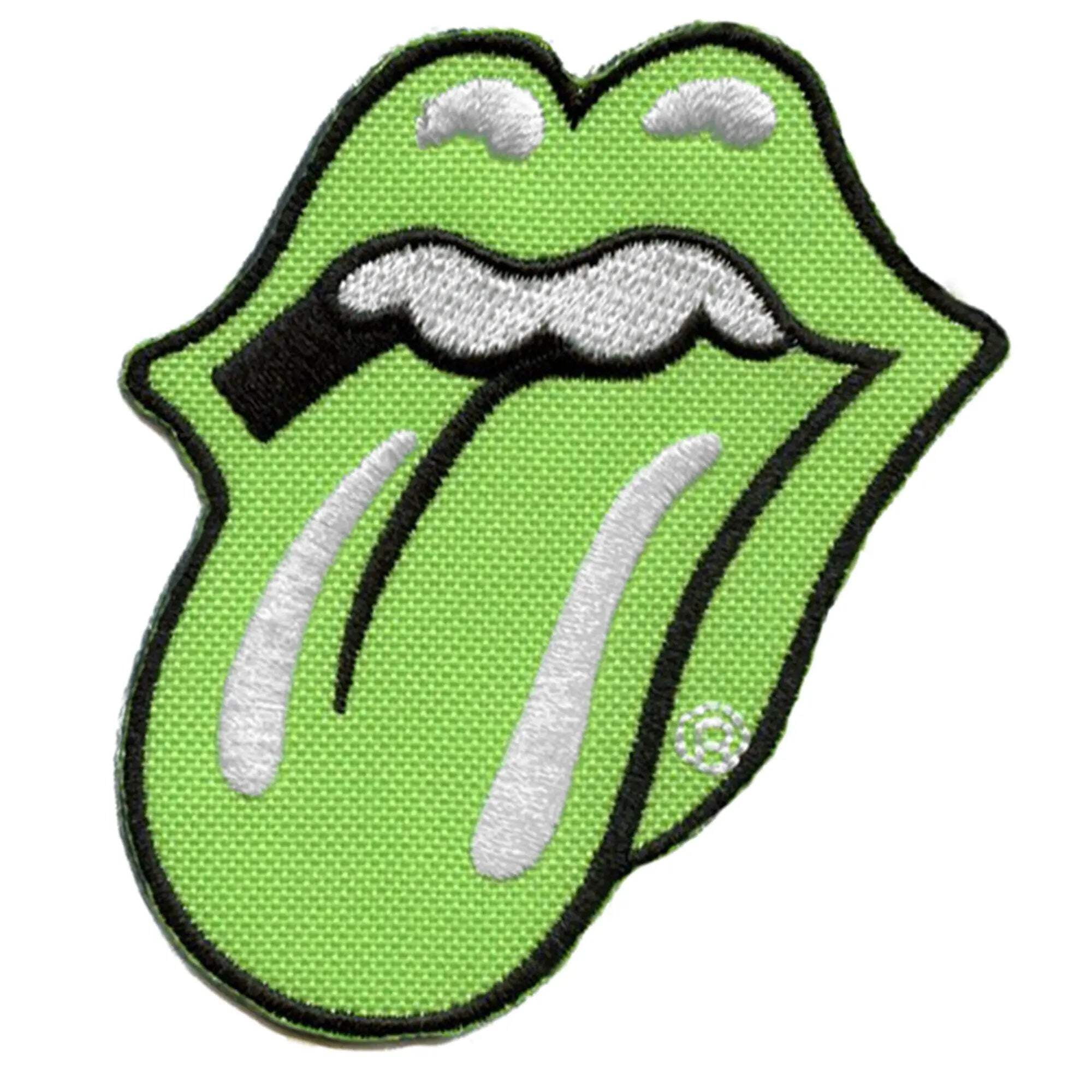 The Rolling Stones Patch Classic Tongue Band Logo Embroidered new ...